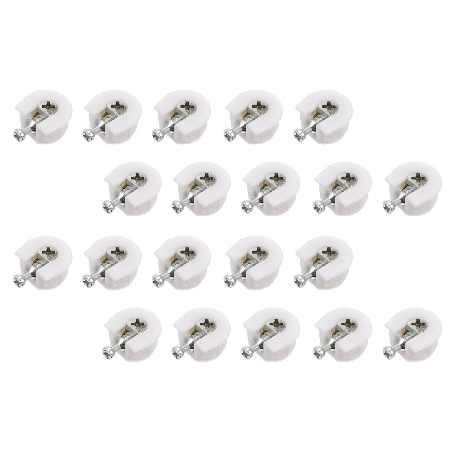 HEMOTON 100 Pcs Nut Connector Fasteners Eccentric Furniture Connectors ...