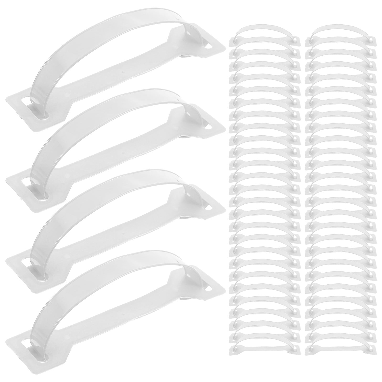 HEMOTON 100 Pcs Removable Moving Boxes Heavy Duty Carton Handle Baby ...