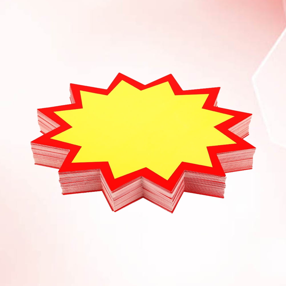 HEMOTON 100 Pcs Special Tag Retail Signs for Retail Price Tag Grocery ...