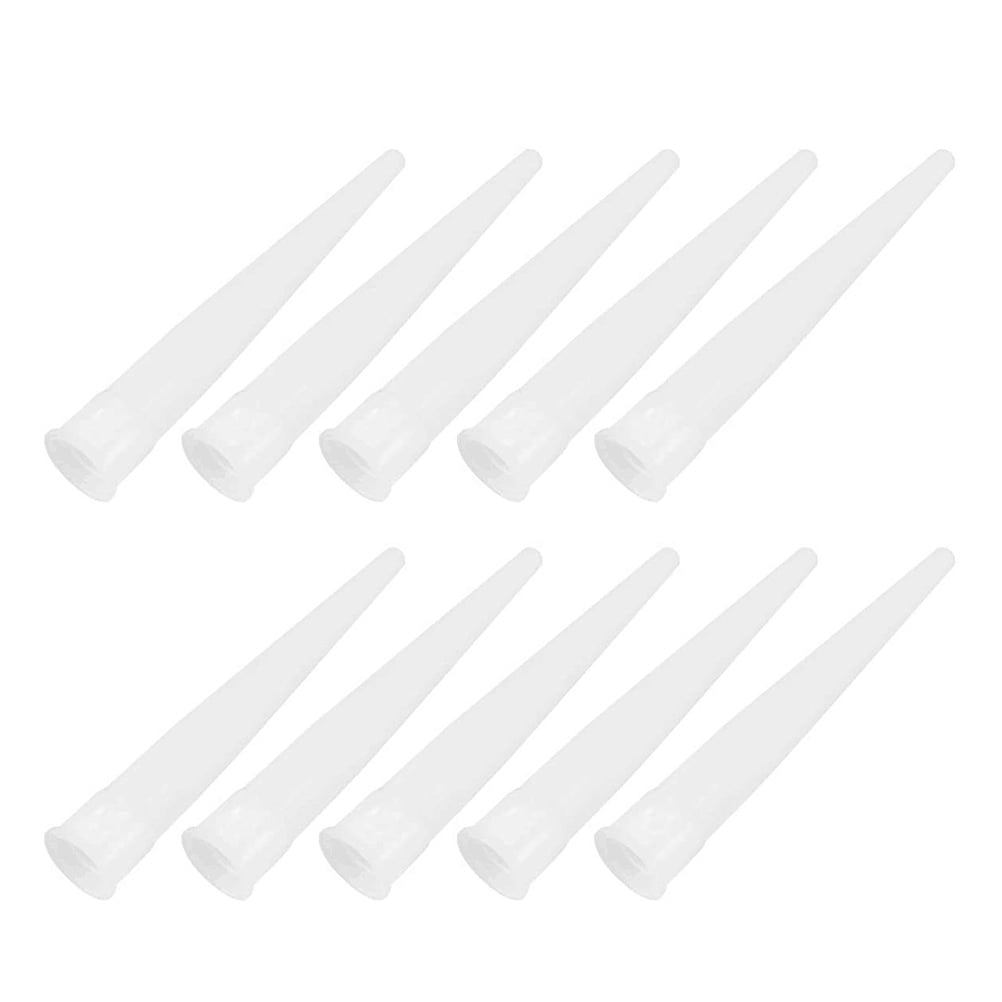 HEMOTON 100pcs Caulk Nozzles Caulking Nozzle Tip Plastic Caulking Tips ...