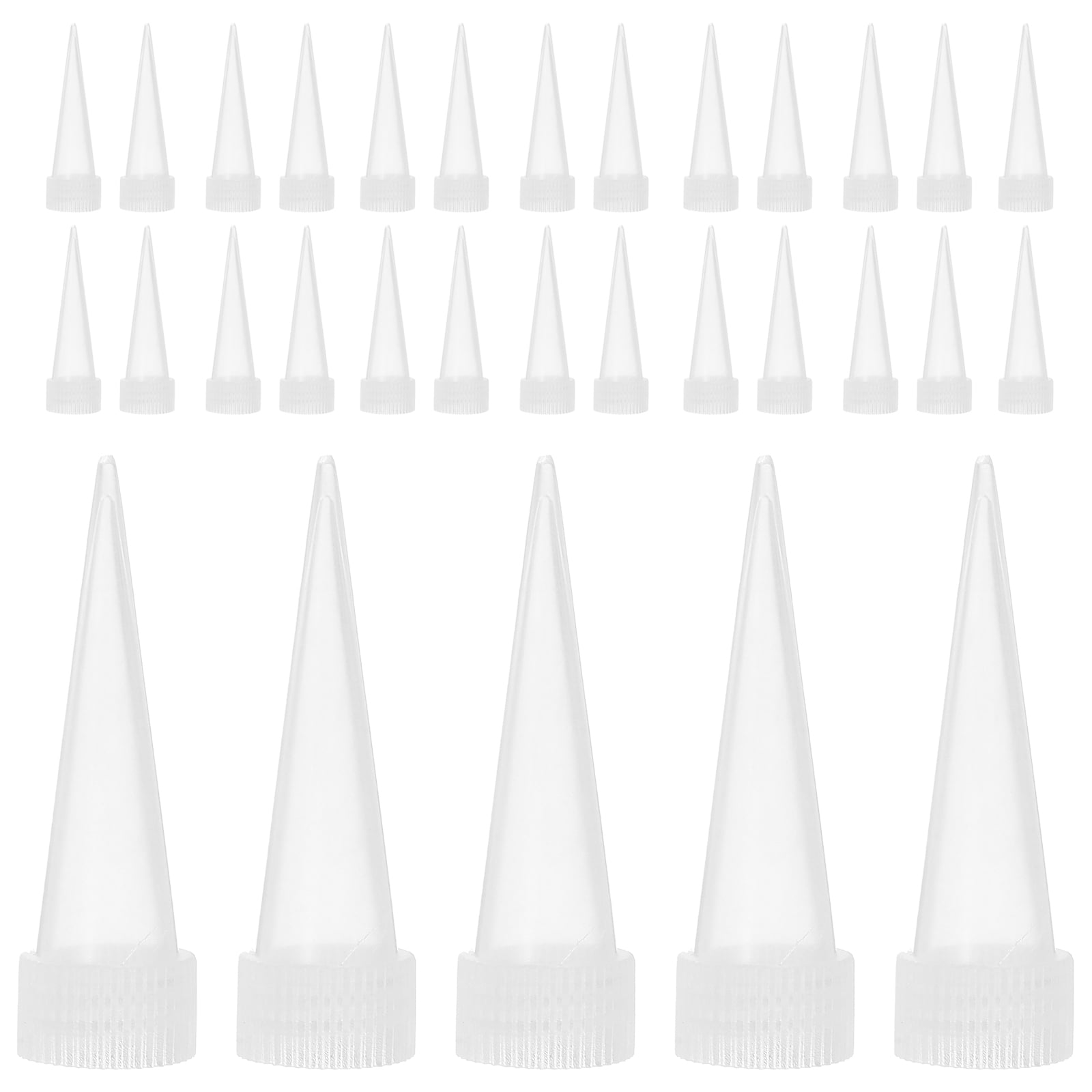HEMOTON 100-Pack Reusable Caulking Nozzle Tips Replacement for Precise ...