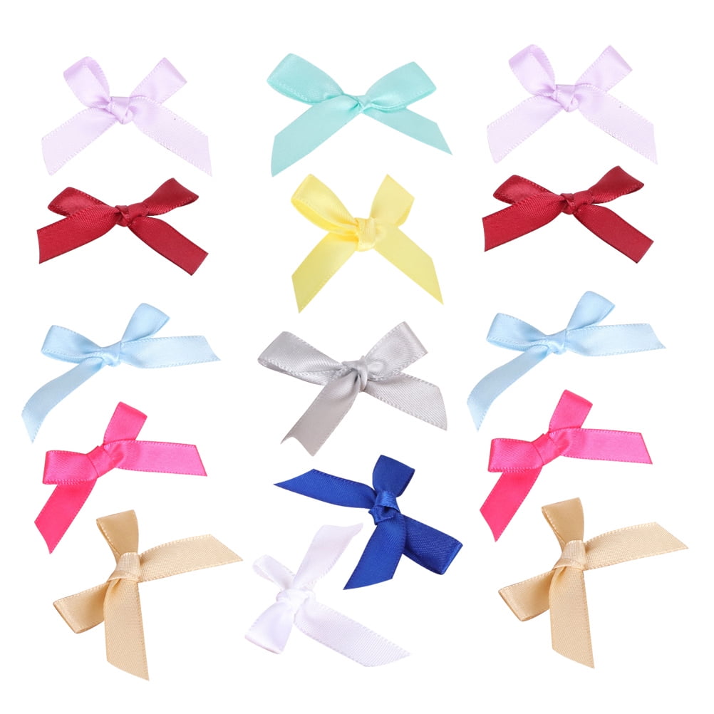 HEMOTON 100pcs Gift Package Bows Small Size Decorative Bows Diy Craft ...