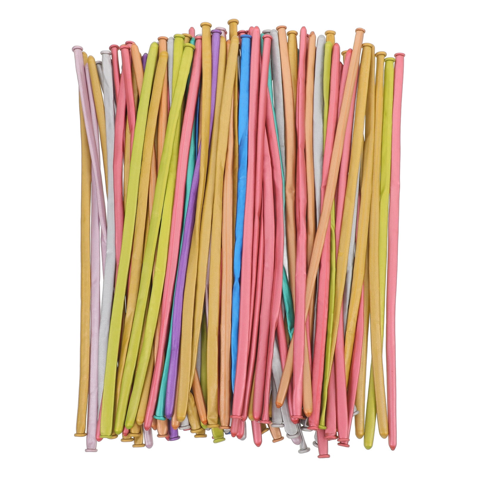 HEMOTON 100pcs Long Twisting Balloons DIY Strip Modeling Latex Balloons ...