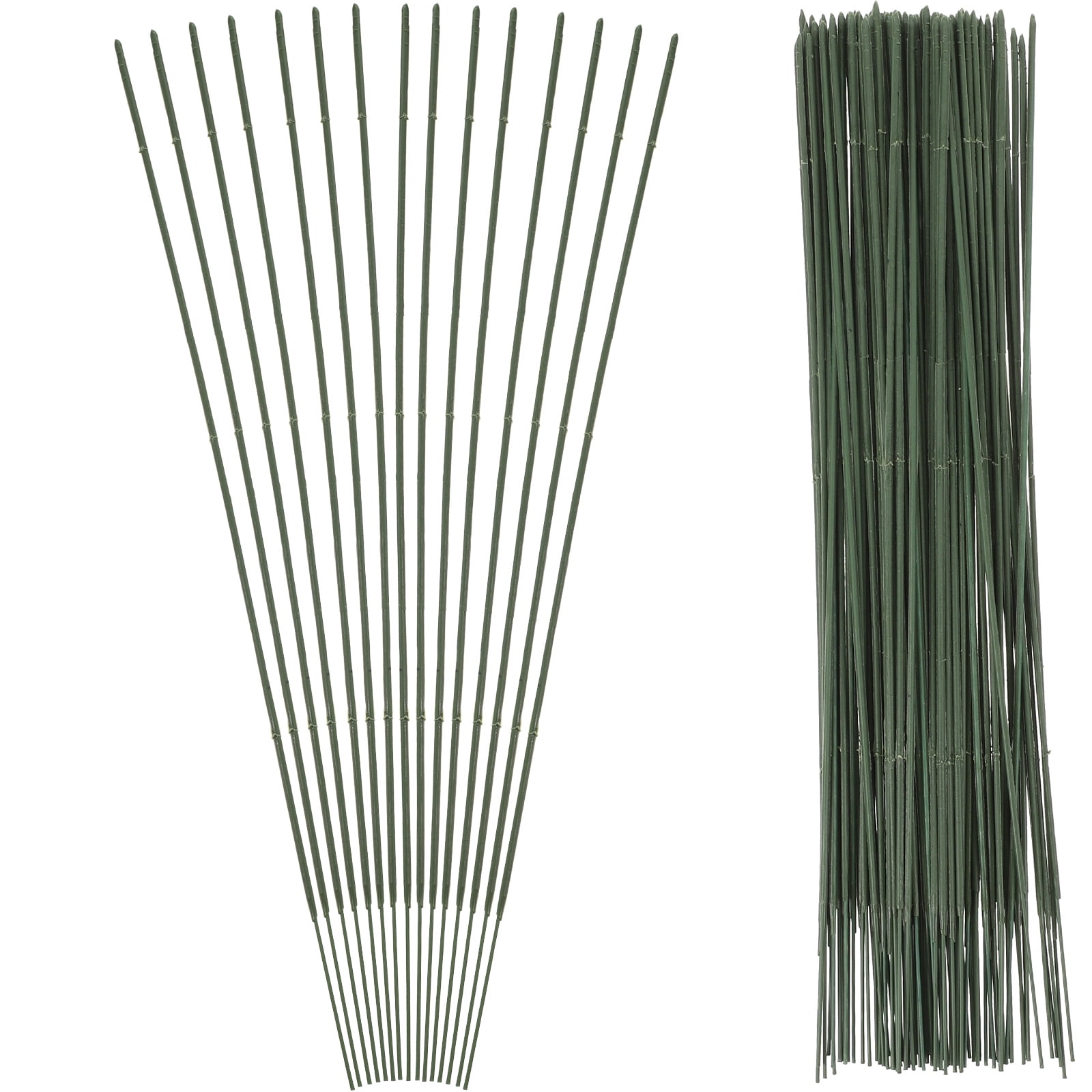 HEMOTON 100pcs Multi-use Flower Stems Fake Bouquet Plant Arrangement ...