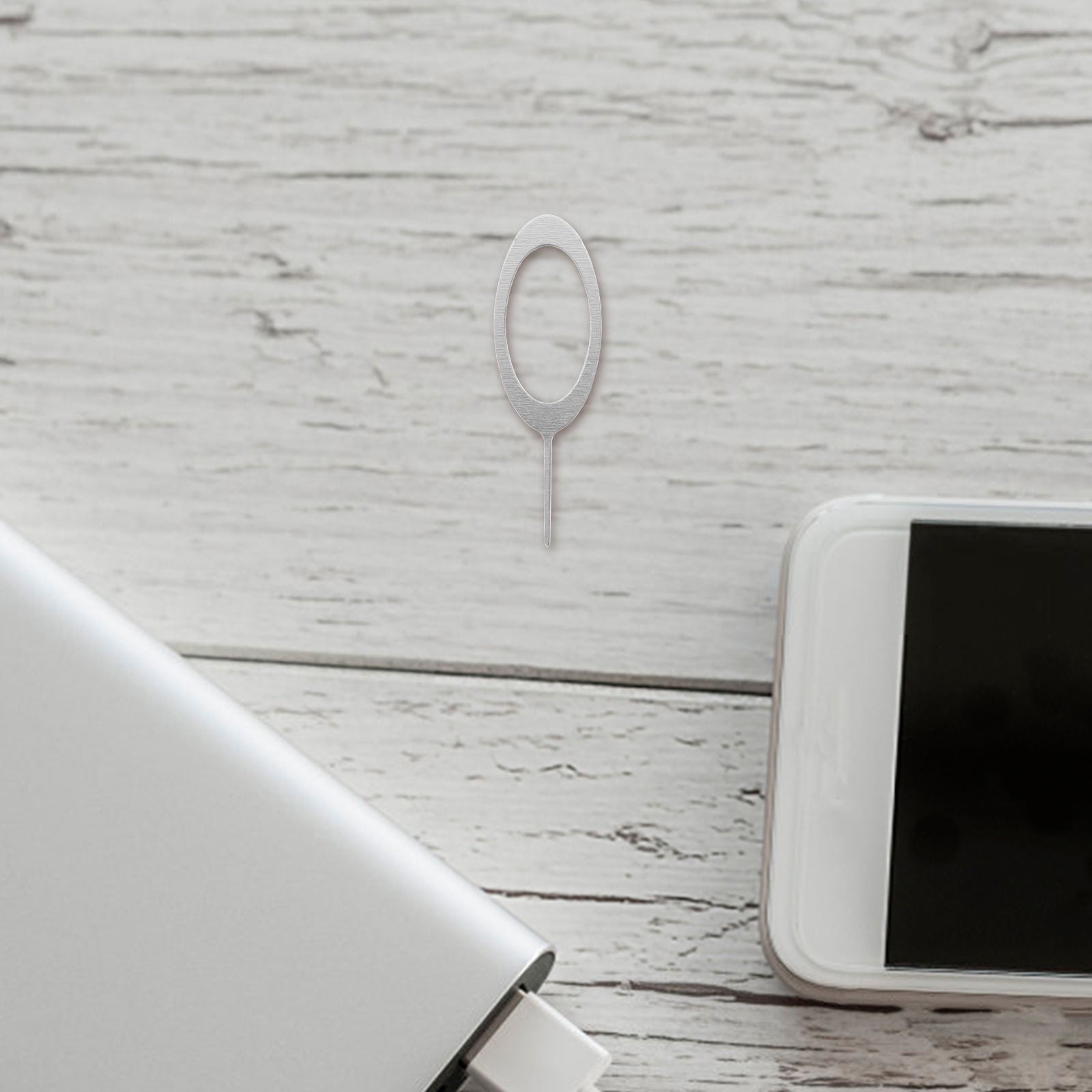 HEMOTON 100pcs SIM Ejector Tool Ejector Pin Stainless Steel SIM Cards ...