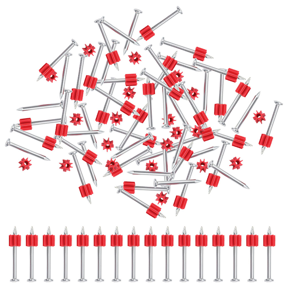 HEMOTON 100pcs Wall Picture Nails for Plaster and Drywall Fix Air Drain ...