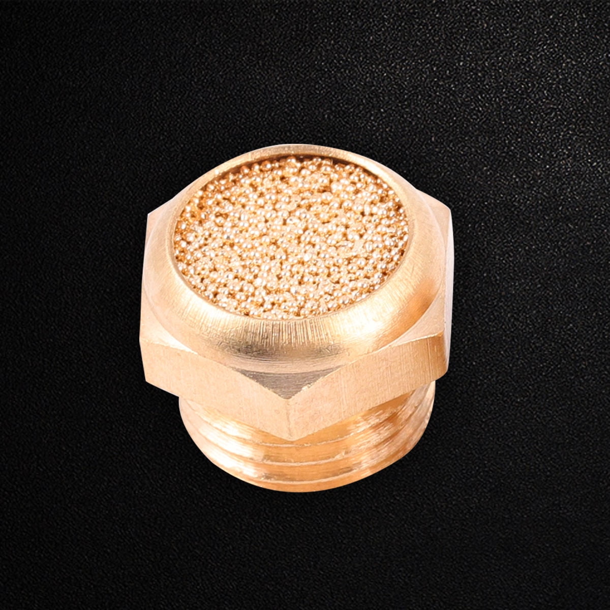 HEMOTON 10Pack Exhaust Muffler for Air Tools and Cylinders with Flat ...