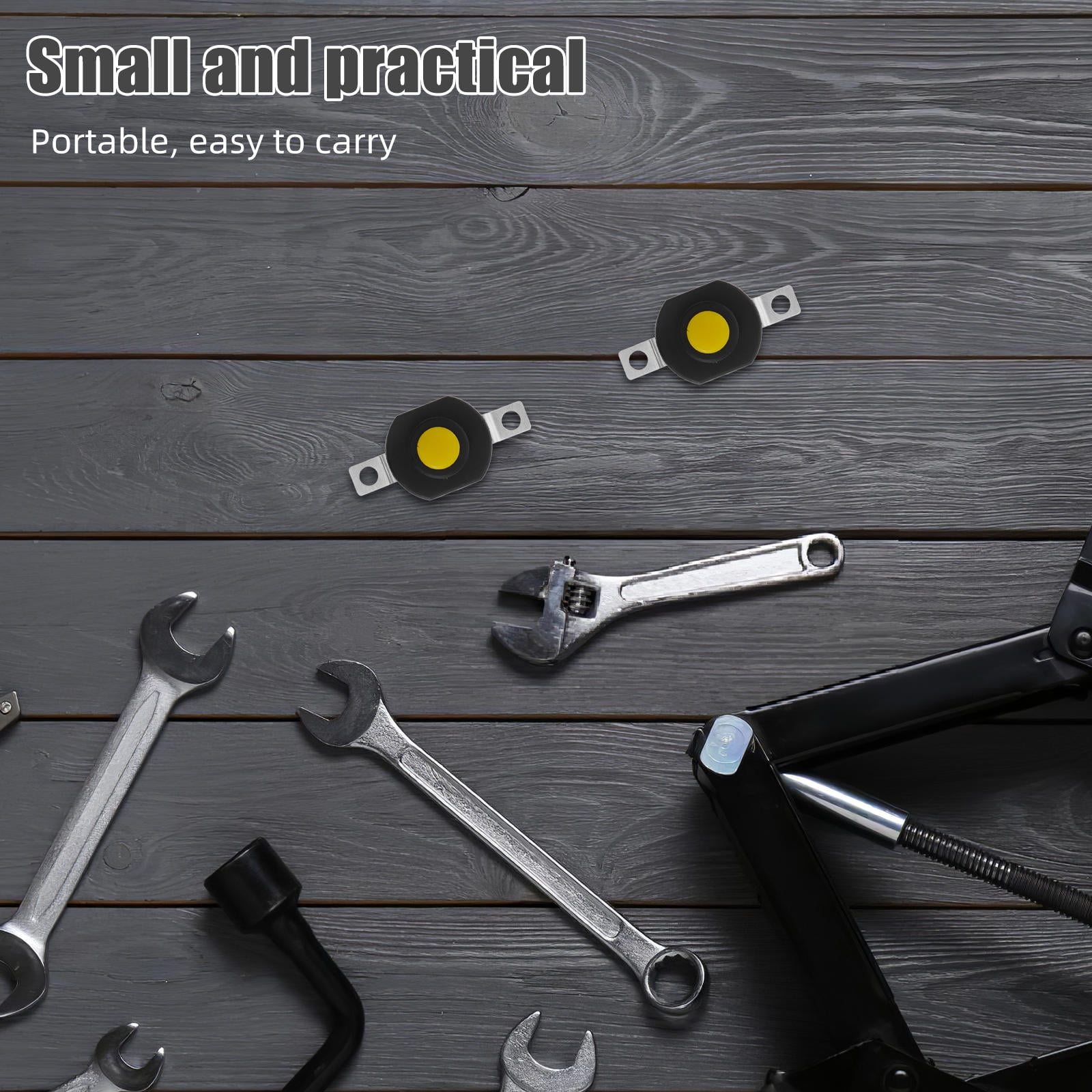 HEMOTON 10Pcs LED Flashlight Power Button Switch Self-Locking Micro On ...