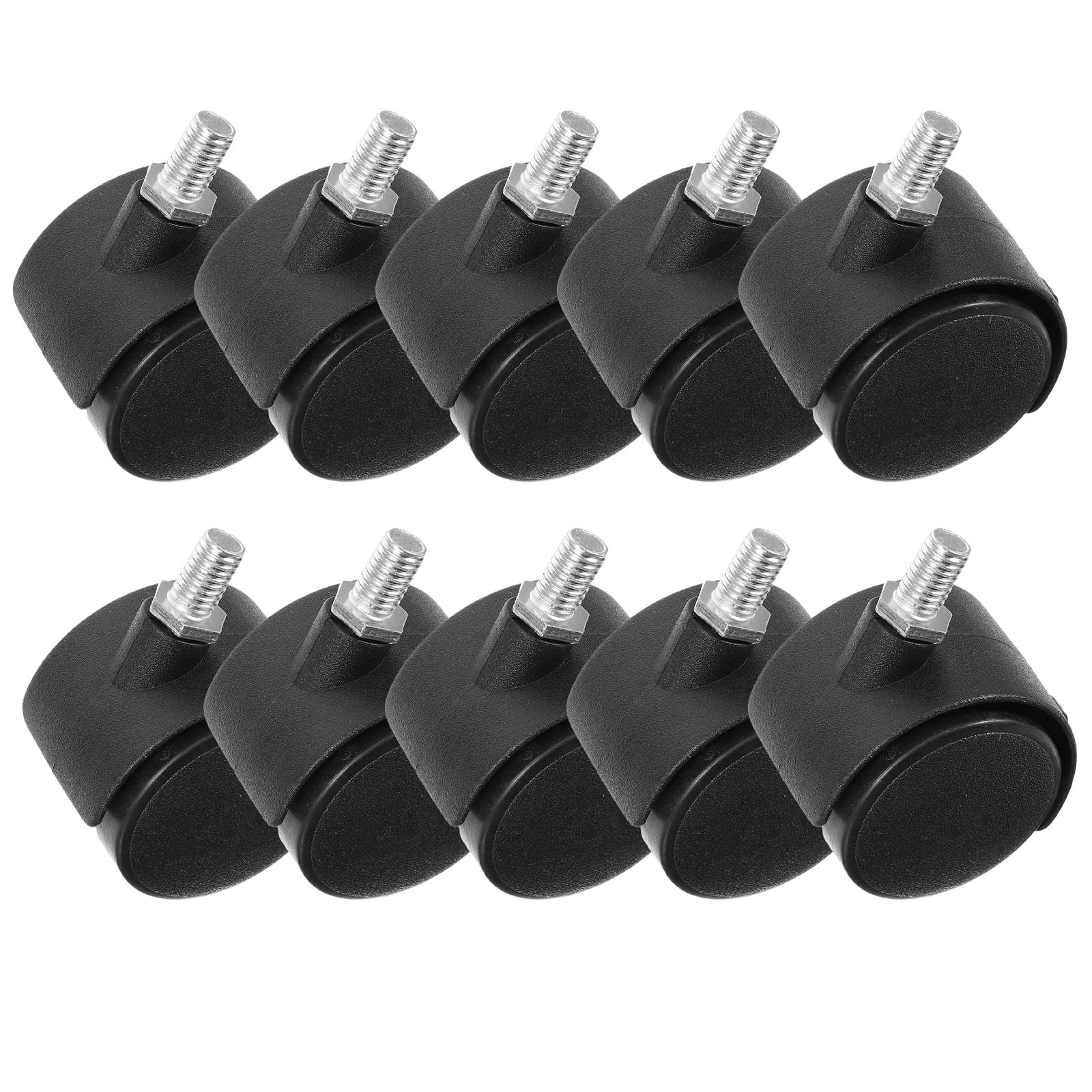 HEMOTON 10Pcs Replaceable Casters Multi-function Office Chair Casters ...