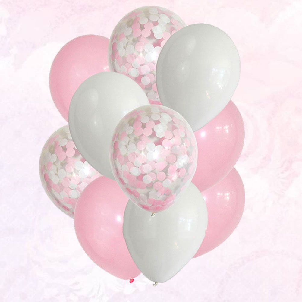 HEMOTON 10pcs Assorted Color Latex Balloon Set for Party Decoration ...