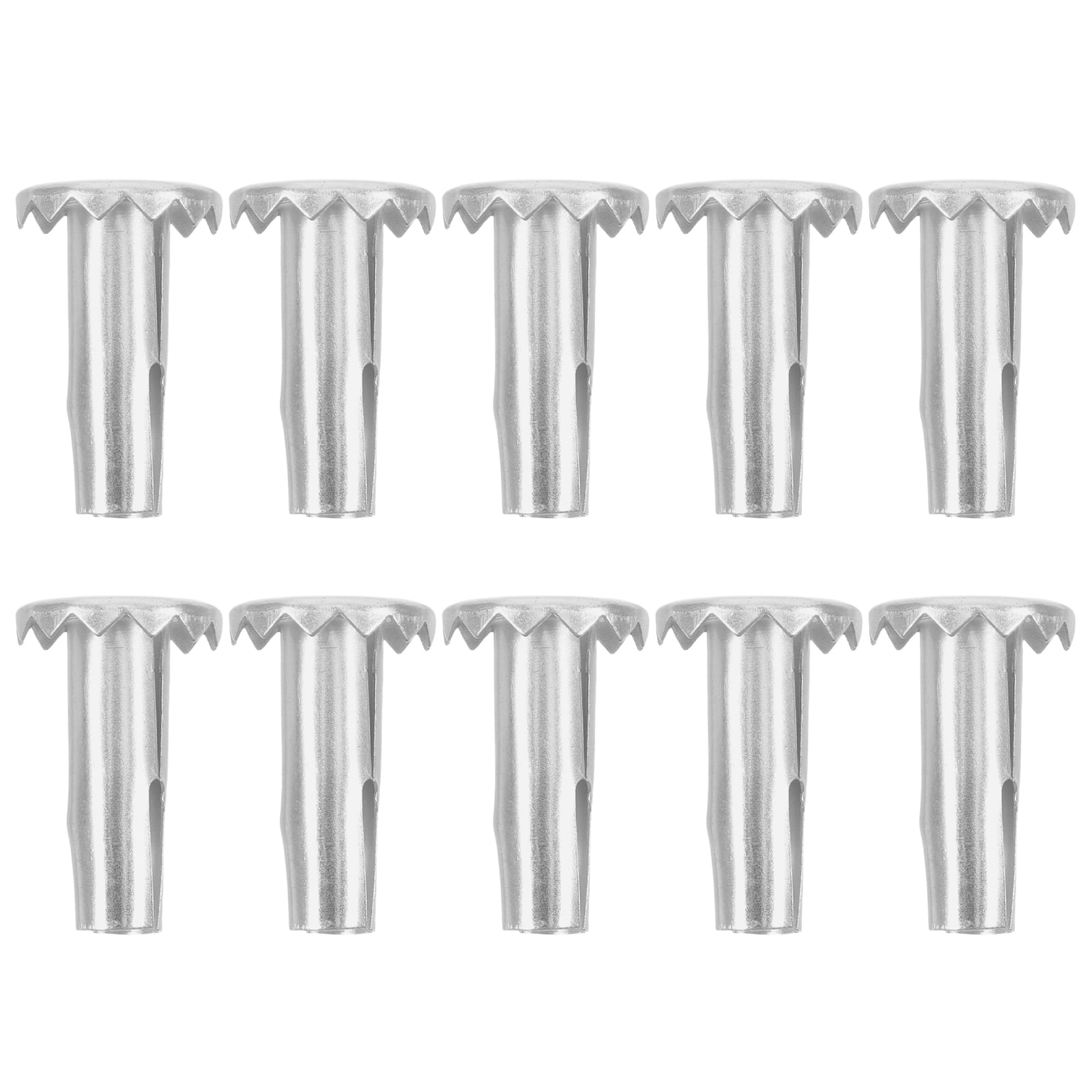 SOPOTUTU Metal Caster Replacement Sockets Silver 10Pcs 1.18X0.75X0.75In ...