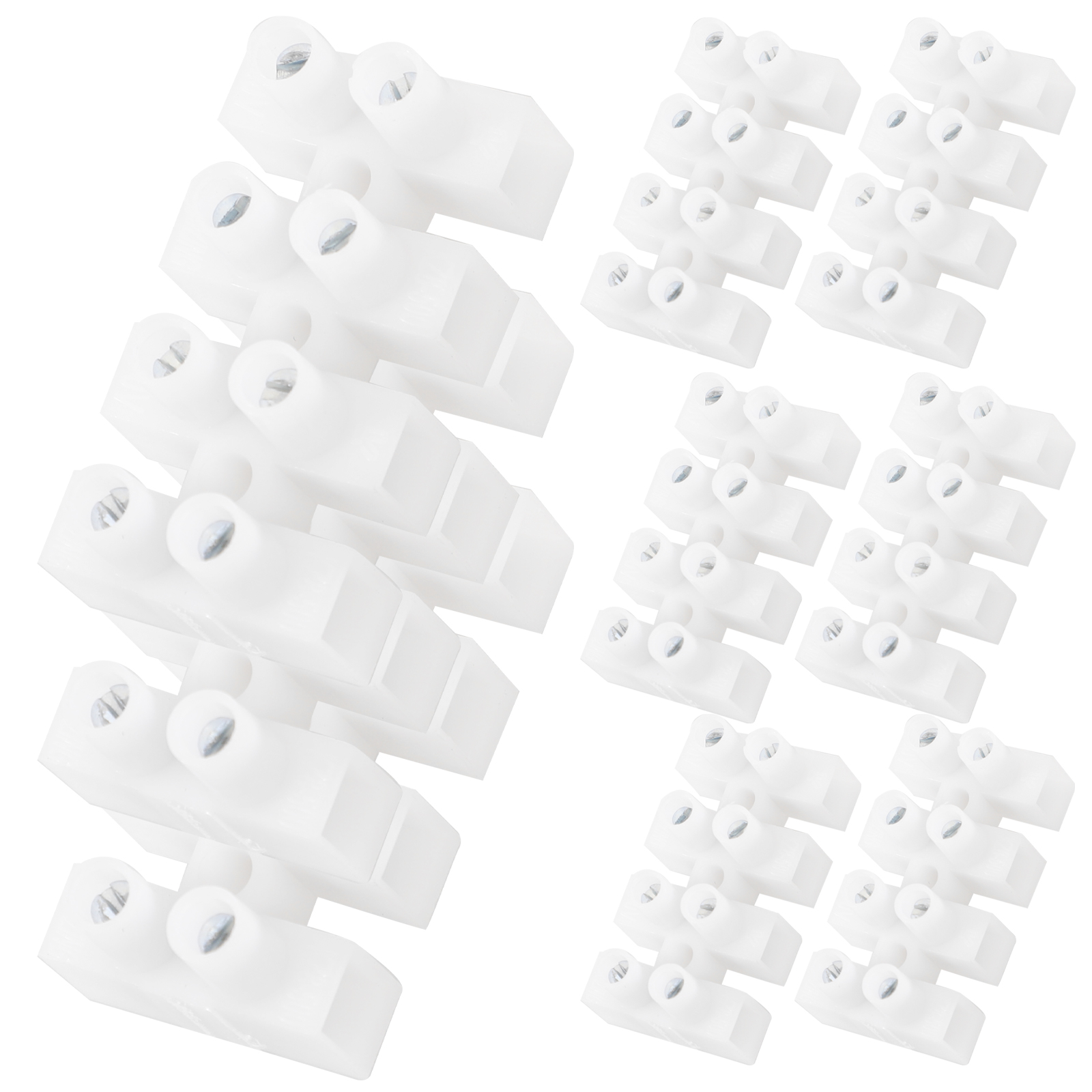 HEMOTON 10pcs Quick Connect Wire Connector 4-pin Screw Type Quick ...