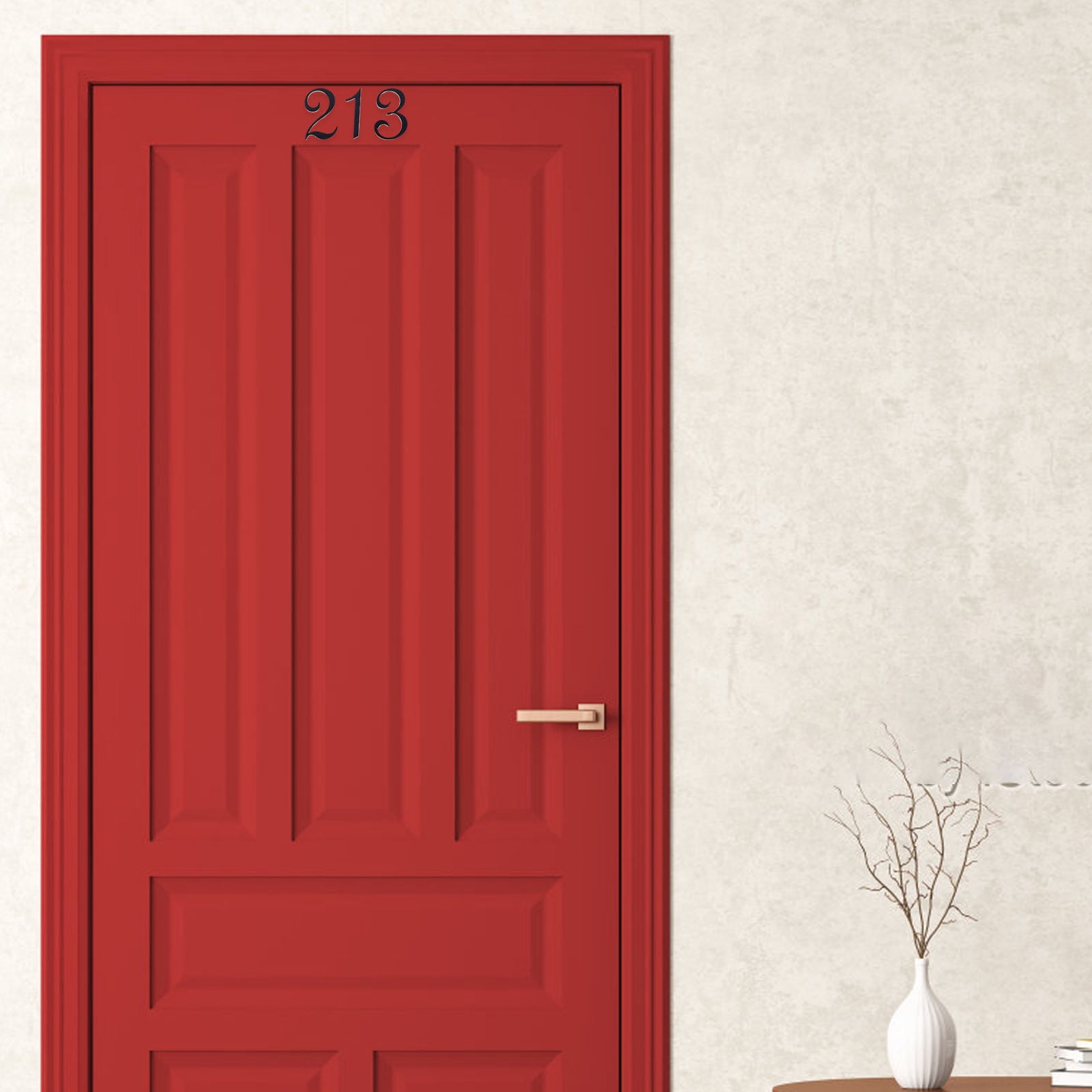 DEEPCRAFF Self Adhesive Numbers Stickers Door Address Numbers Acrylic ...