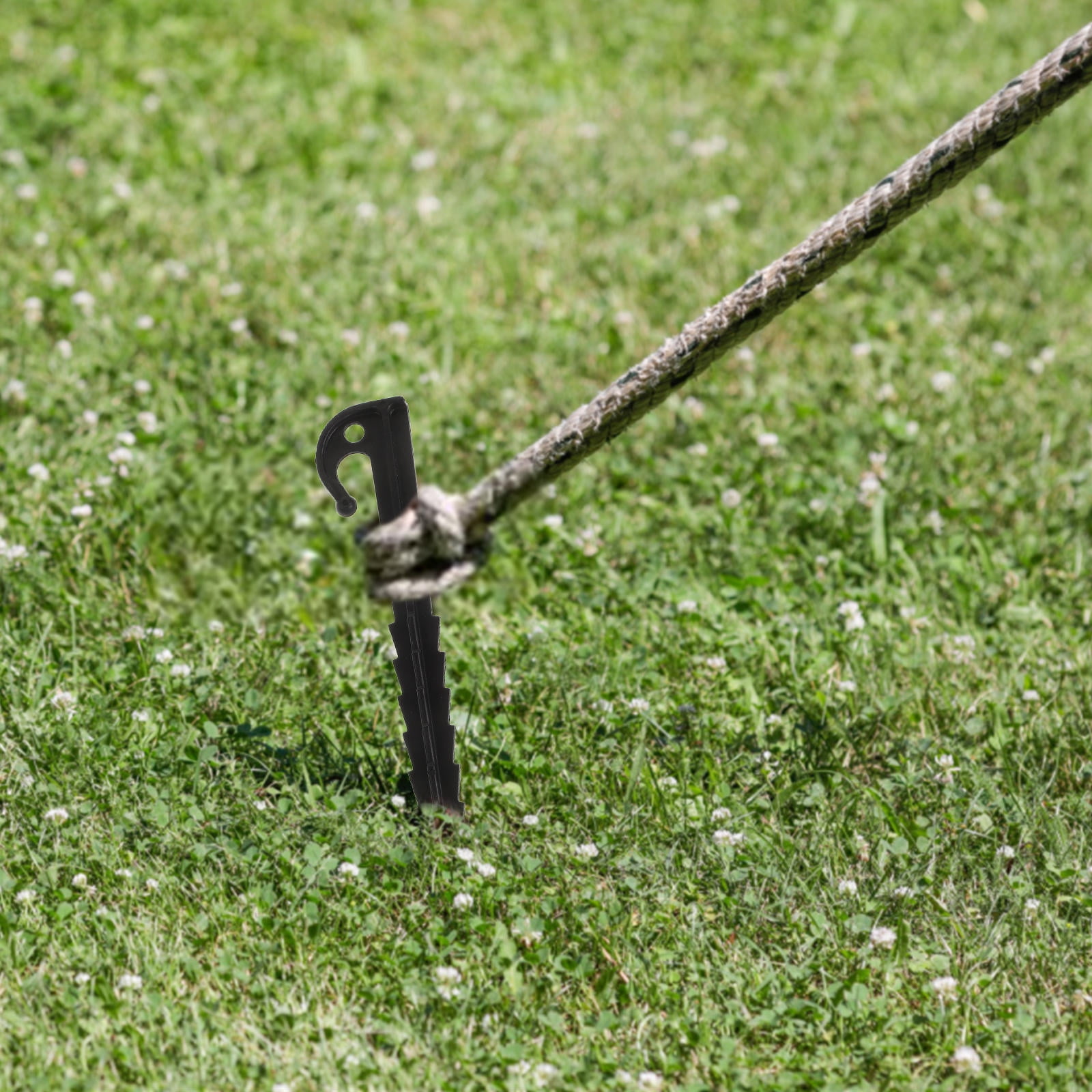 HEMOTON 10pcs Tent Ground Pegs Outdoor Camping Tent Stakes Garden ...