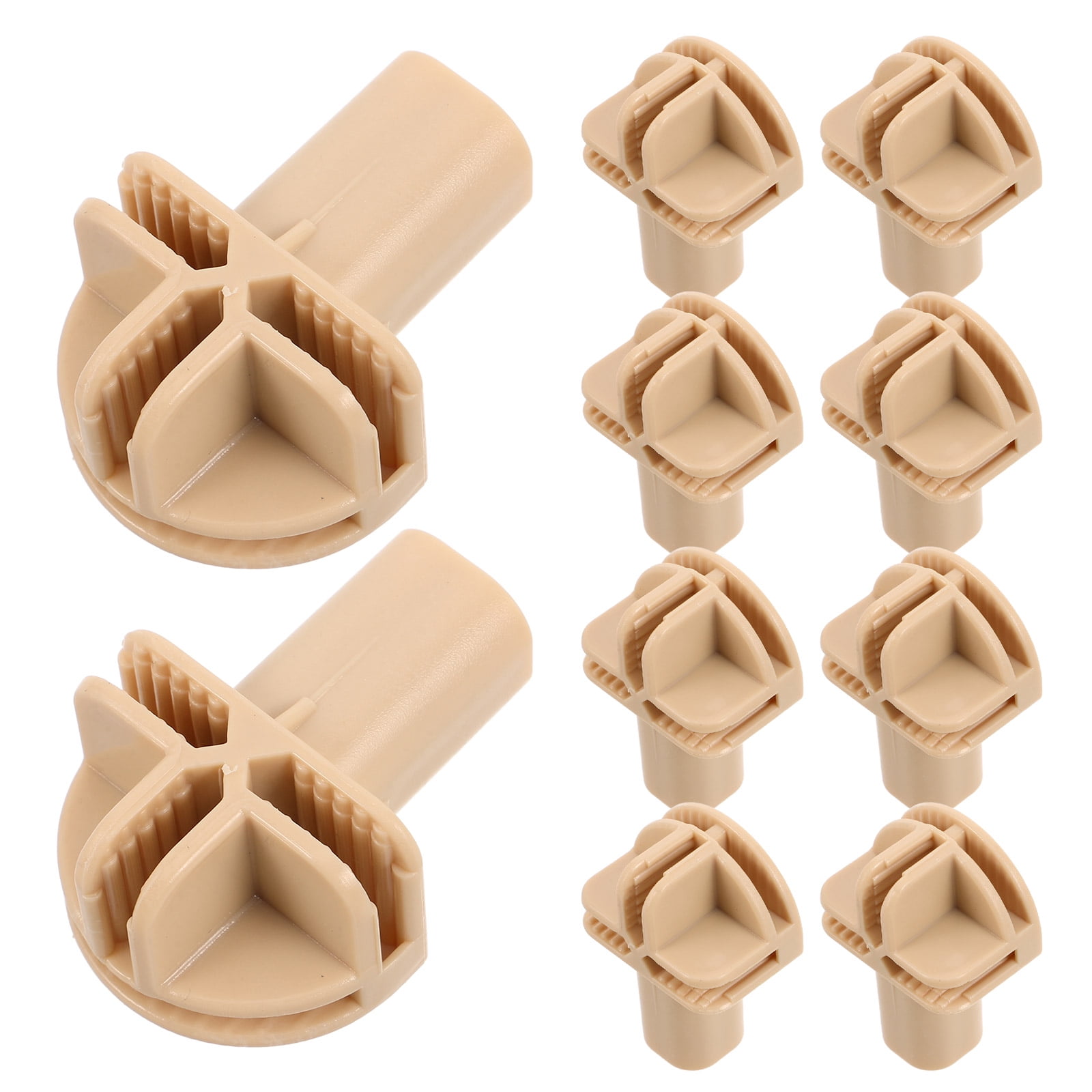 HEMOTON 10pcs Wire Cube Connectors Plastic Connectors For Wire Shelving ...