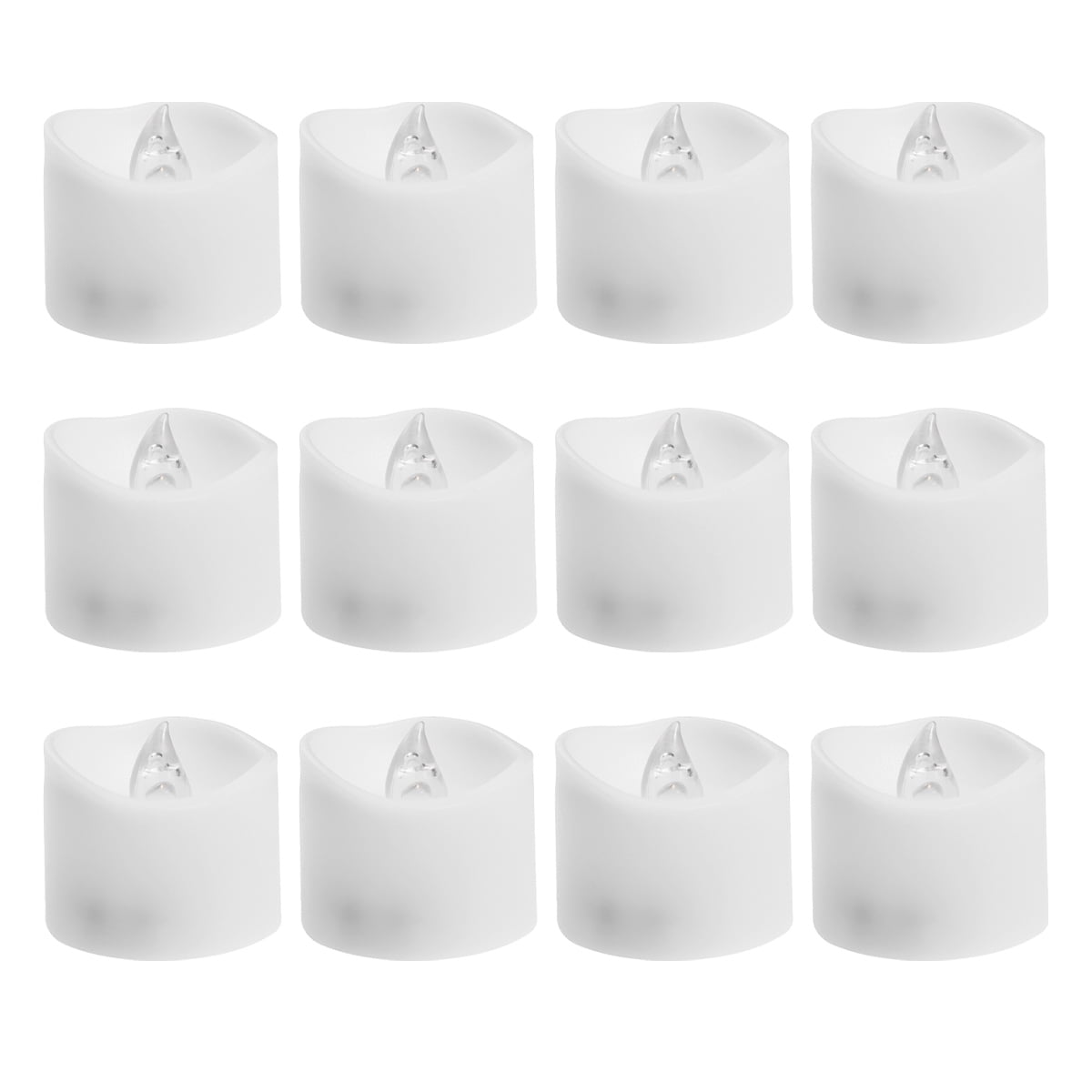 RENACLIPY Flameless LED Candles 12 for Families and Pets, Battery ...