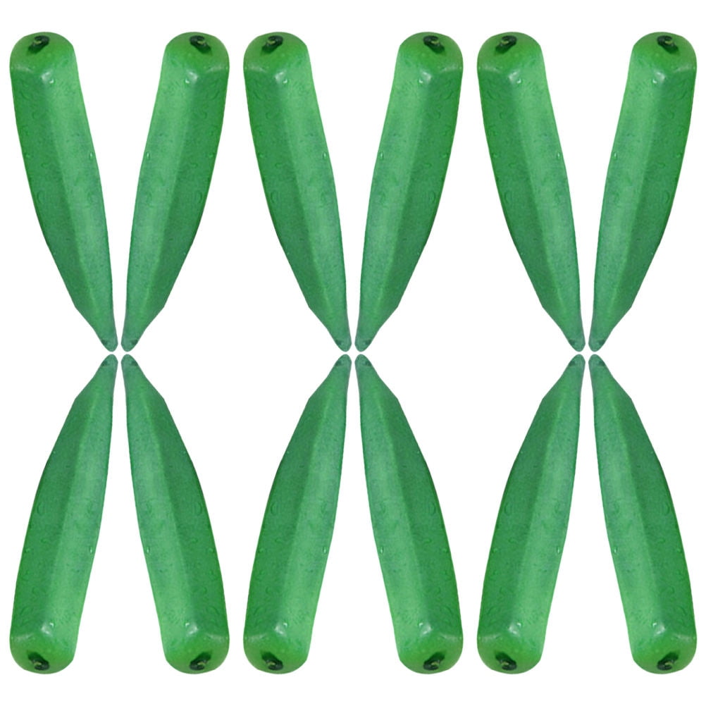HEMOTON 12Pcs Faux Okra Props Oval Shape for Shop Window Display and ...