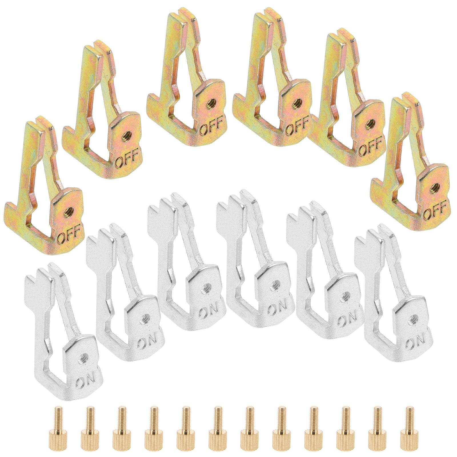 HEMOTON 12 Sets of Stainless Pool Timer Trippers Convenient Time ...