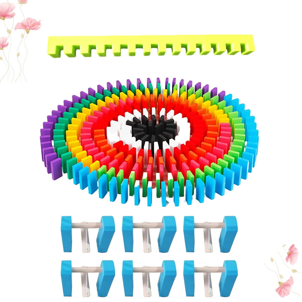 HEMOTON 120 Pcs Domino Toys Safe for Kids Play Brightly Painted Blocks ...