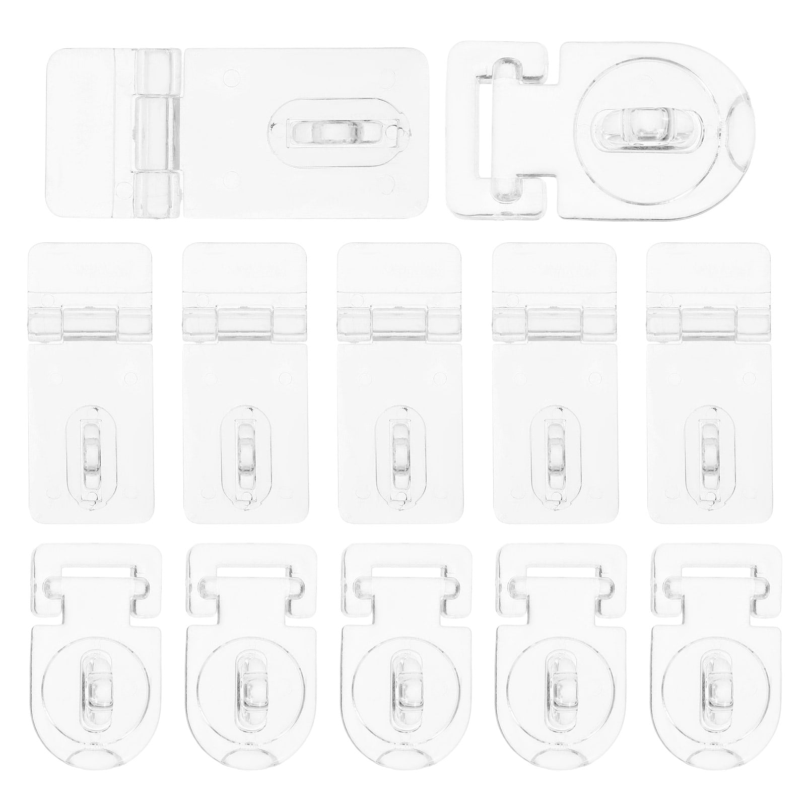 HEMOTON 12pcs Jewelry Box Hasps Small Jewelry Box Hinge Latch Locks ...