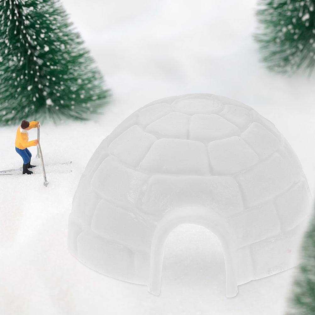 HEMOTON 12pcs Miniature Ice House Model Mini Ice House Decoration Mini ...