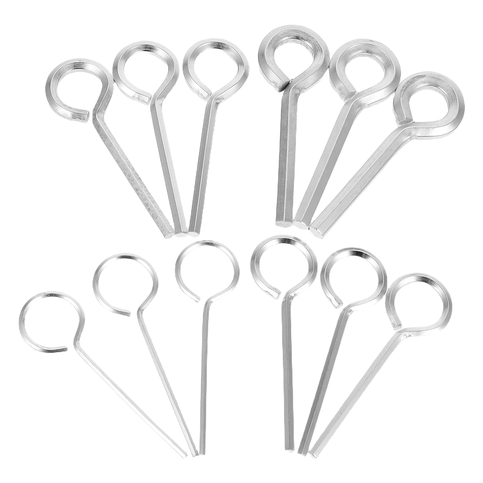 HEMOTON 12pcs Standard Hexagonal Keys For Push Bar Exit Devices Steel ...