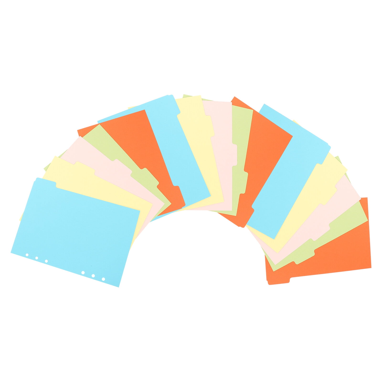 HEMOTON 15 Pcs Index Label Page Dividers Office Supplies Binder ...