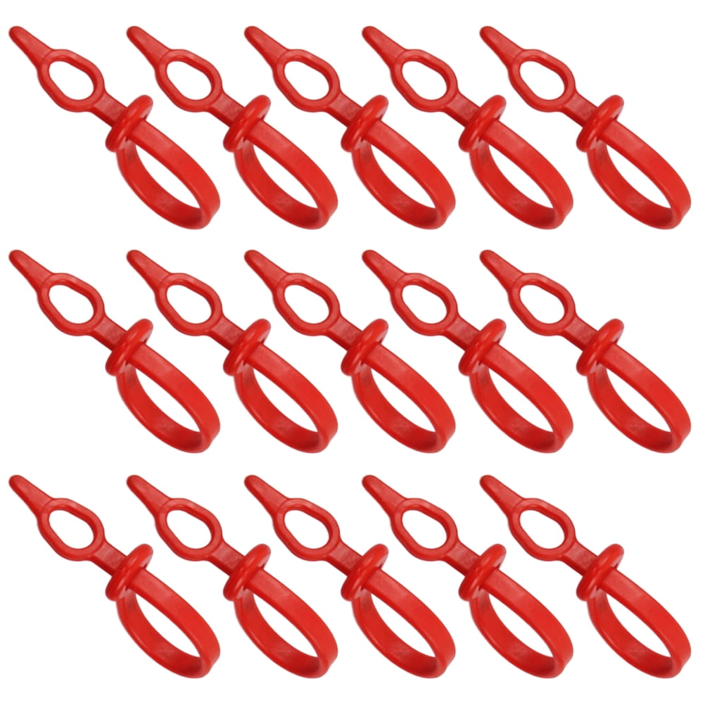 HEMOTON 15 Pcs Silicone Hook Laundry Coat Hanging Clothes Racks ...