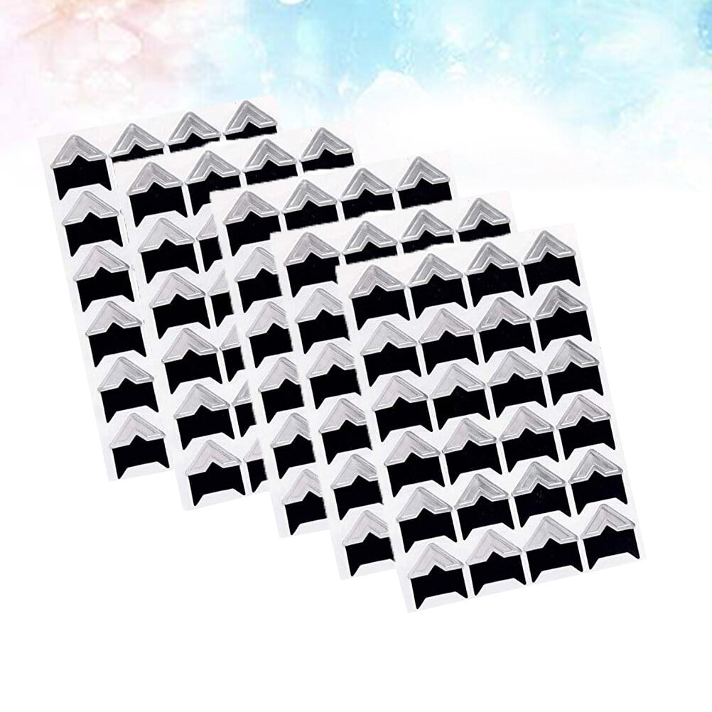HEMOTON 15 Sheets Photo Corner Stickers Decorative Adhesive 贴 Size 2 ...