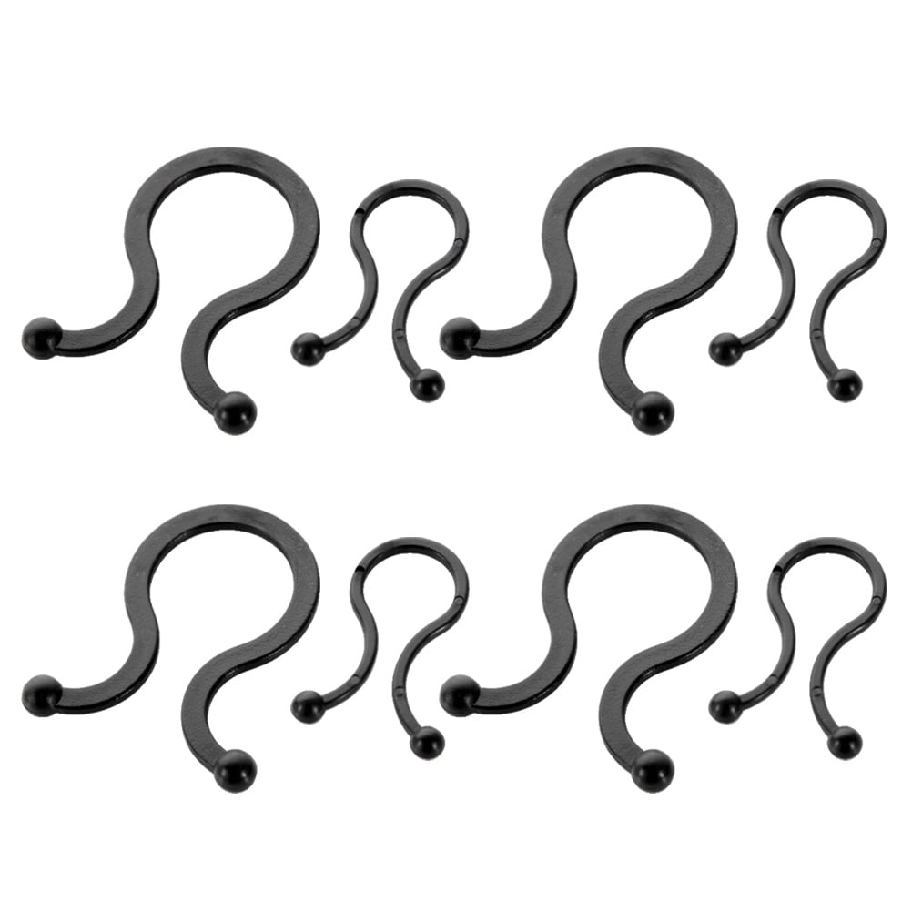 HEMOTON 150 Pcs Clips Wire Winder Clamp Cable Management for Computer ...