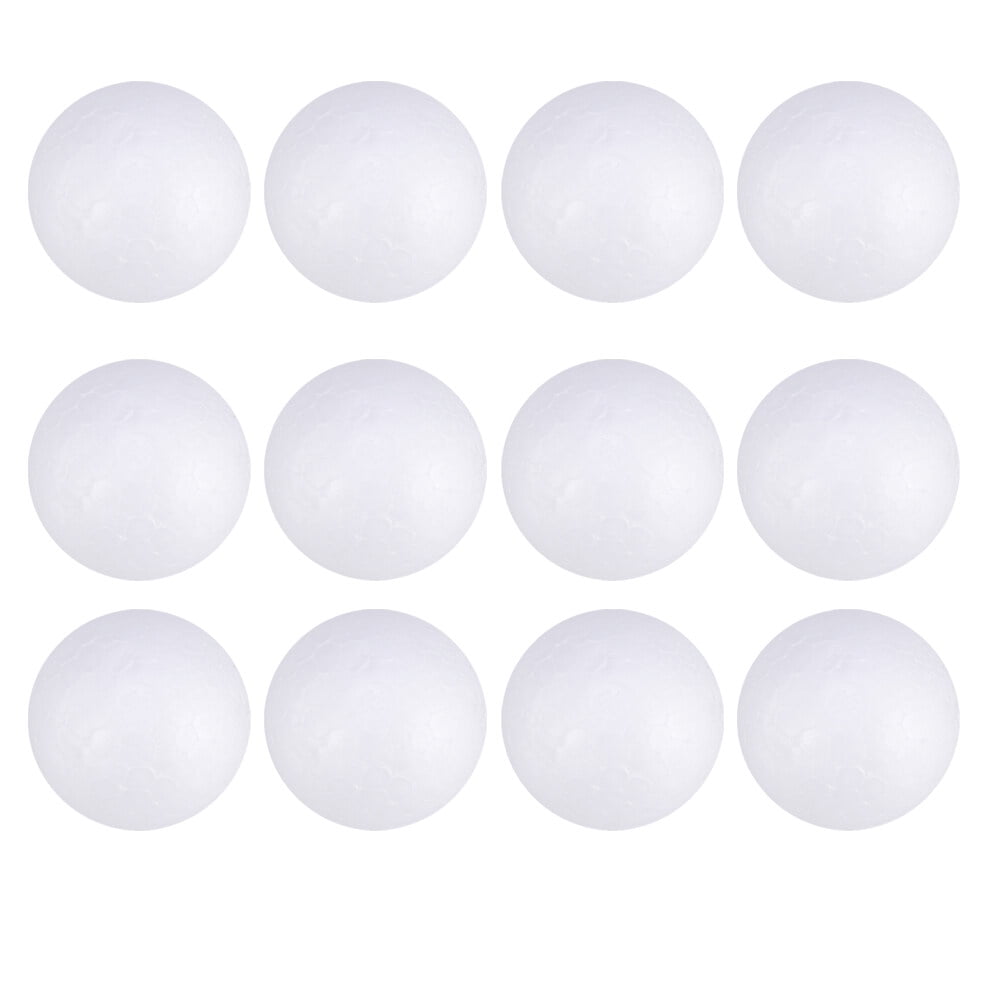 SOPOTUTU 150Pcs DIY Craft Balls White Polystyrene for Children Artists ...