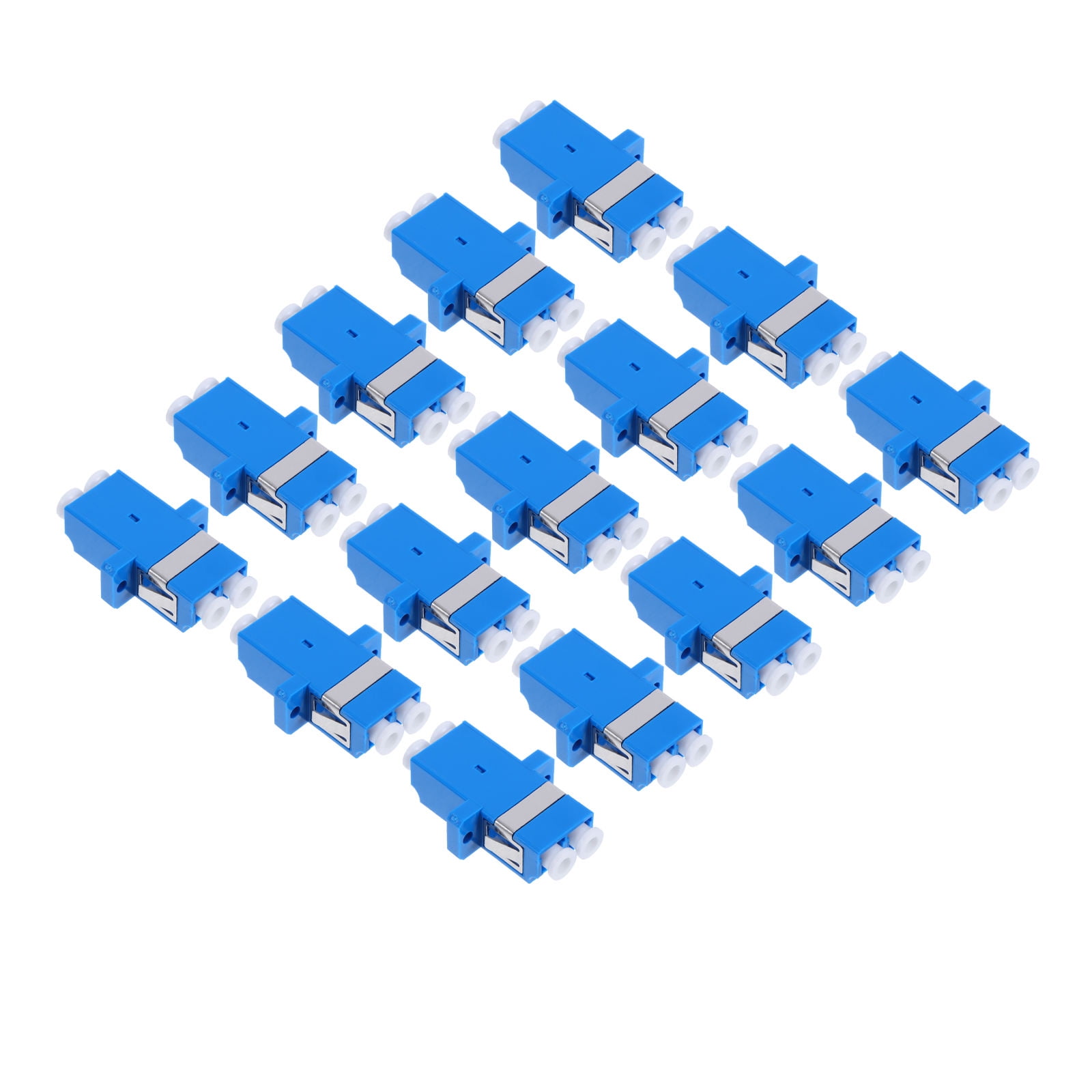 HEMOTON 15pcs Fiber Optic Lc To Lc Adapter Single Mode Flange Type ...