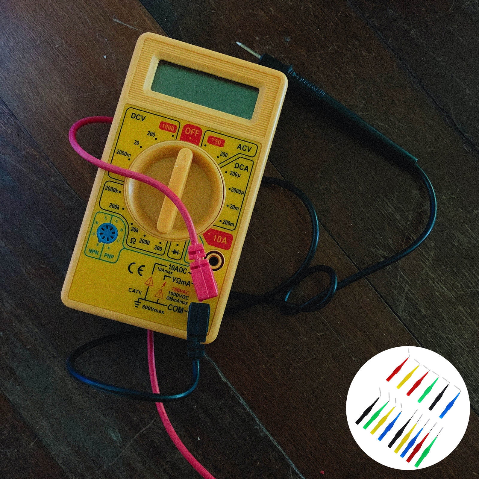 Phenofice Multimeter Testing Probes Multi Technicians Electronic ...