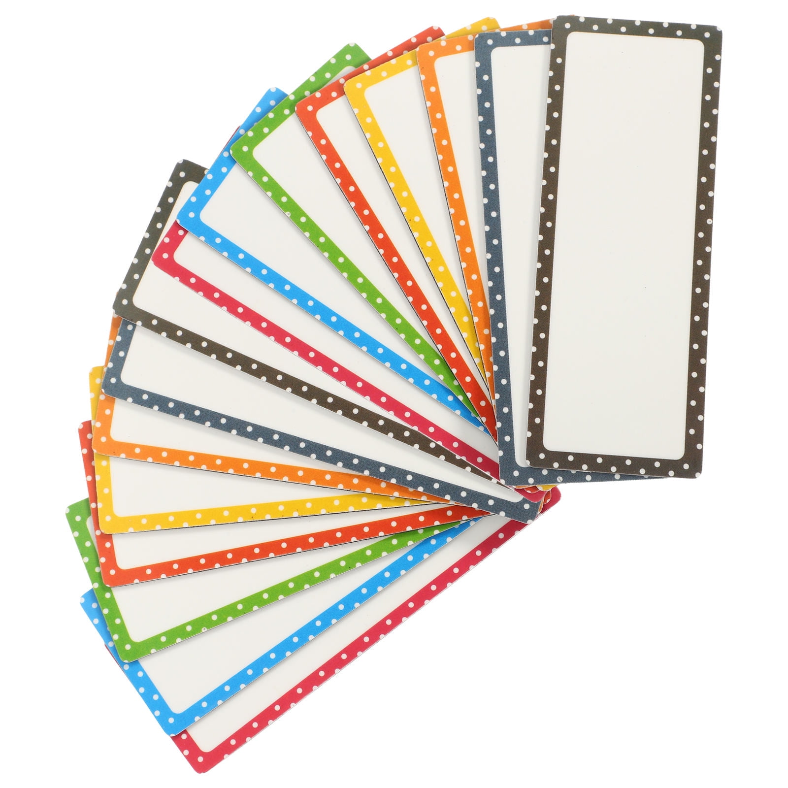 HEMOTON 16 Sheets Backing Labels Display Stickers Office Name Tags ...