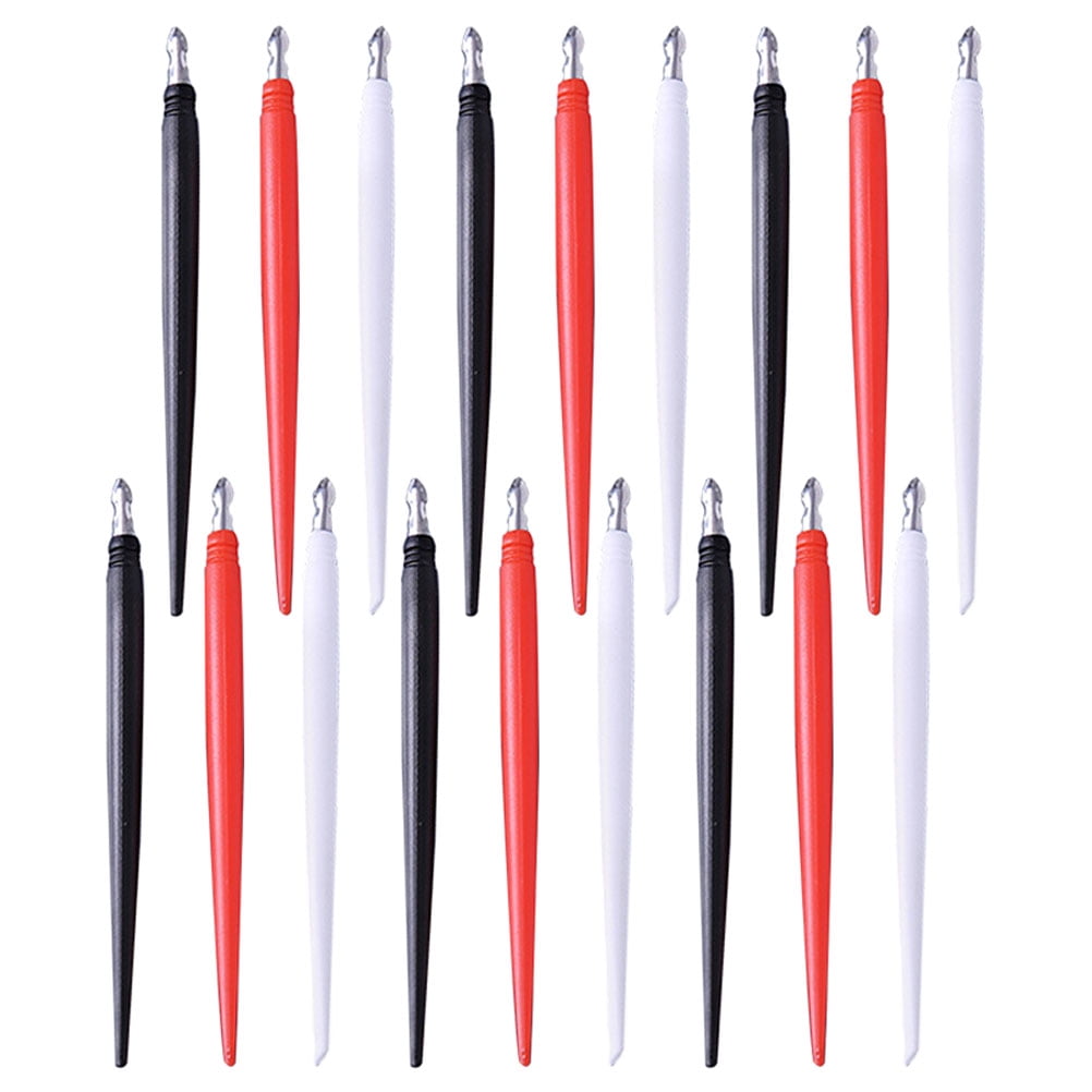 HEMOTON 18 Pcs Scraper Brush Reusable Scratch Pens Drawing Painting ...