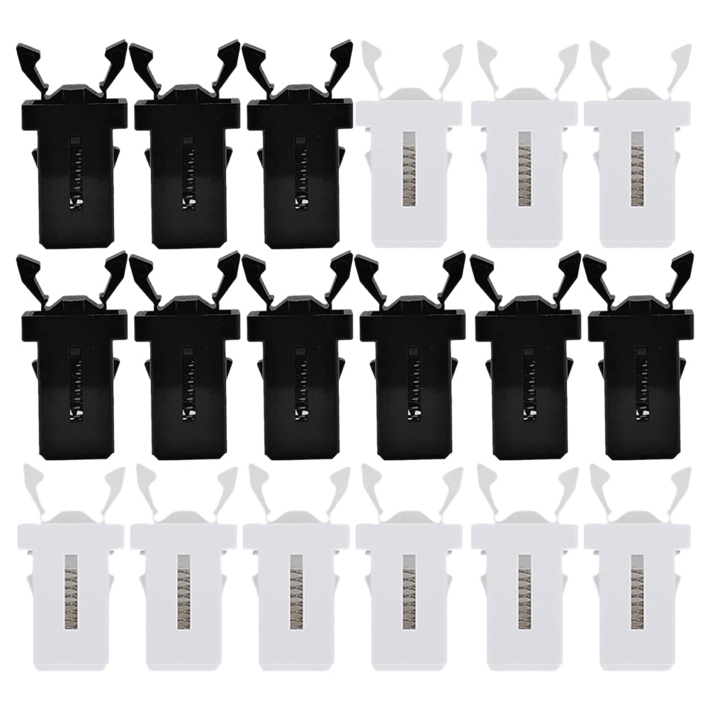 HEMOTON 18pcs Trash Can Lid Plastic Lock Spare Parts Catch Latches ...