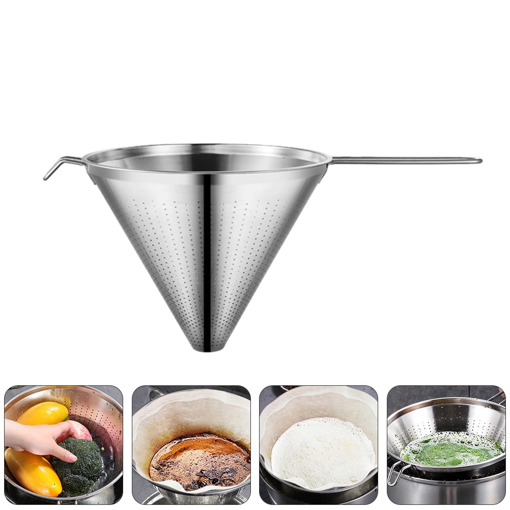 HEMOTON 1Pack Conical Coffee Filter Cup in Stainless Steel for Home and ...