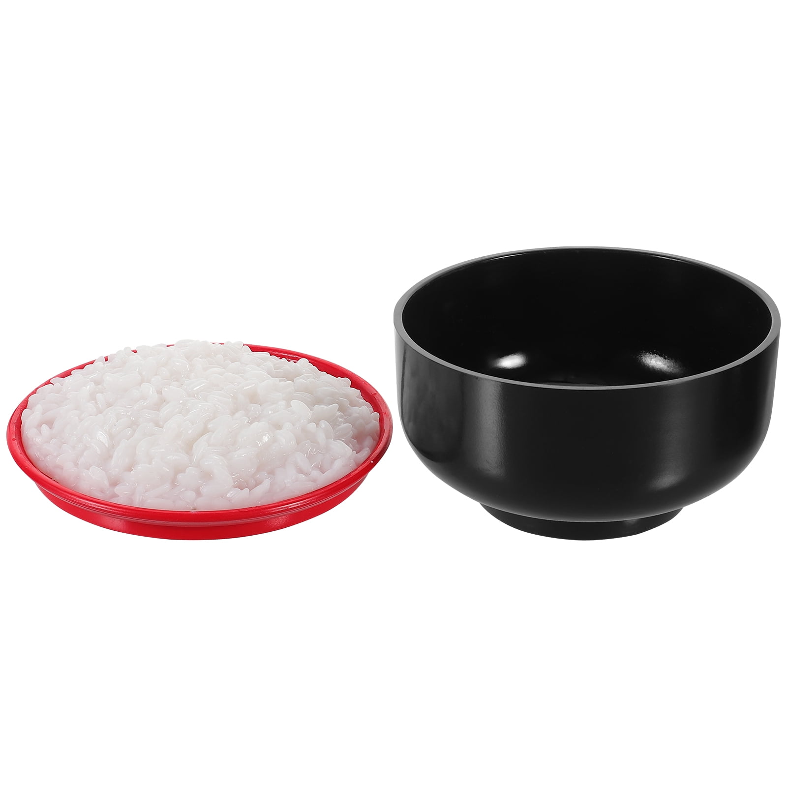 HEMOTON 1Pack Fake Food Displays Rice Model for Home and Kitchen Decor ...