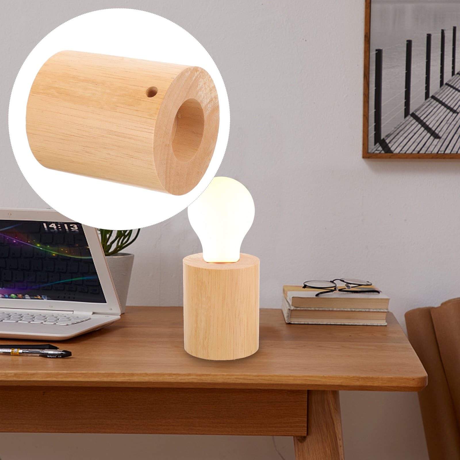 HEMOTON 1Pack Lamp Base Kit Led Light Display Base for Living Room 9 ...