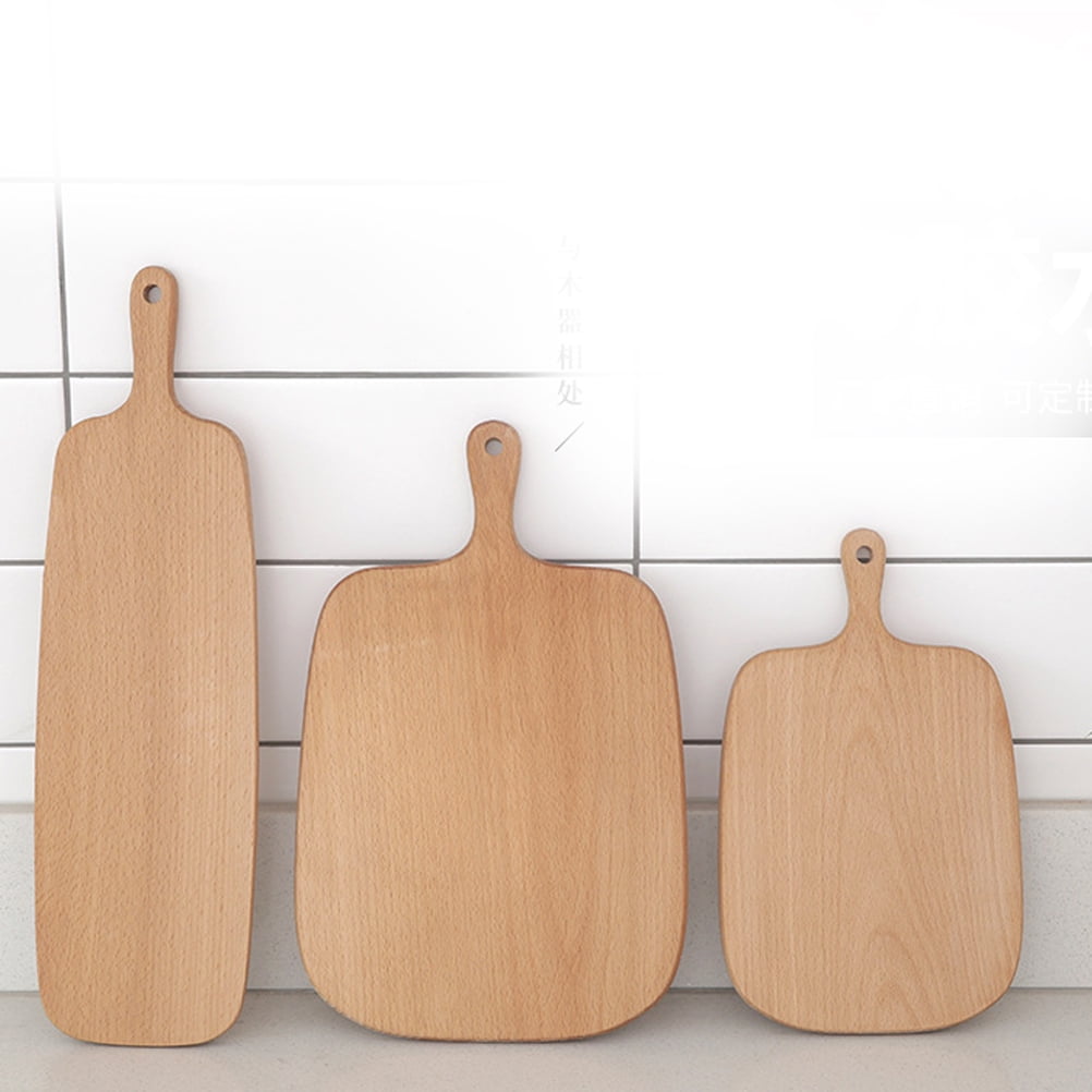 SOPOTUTU Rectangle Cake Board Breadboard Bamboo 1Pack For Making Bread ...