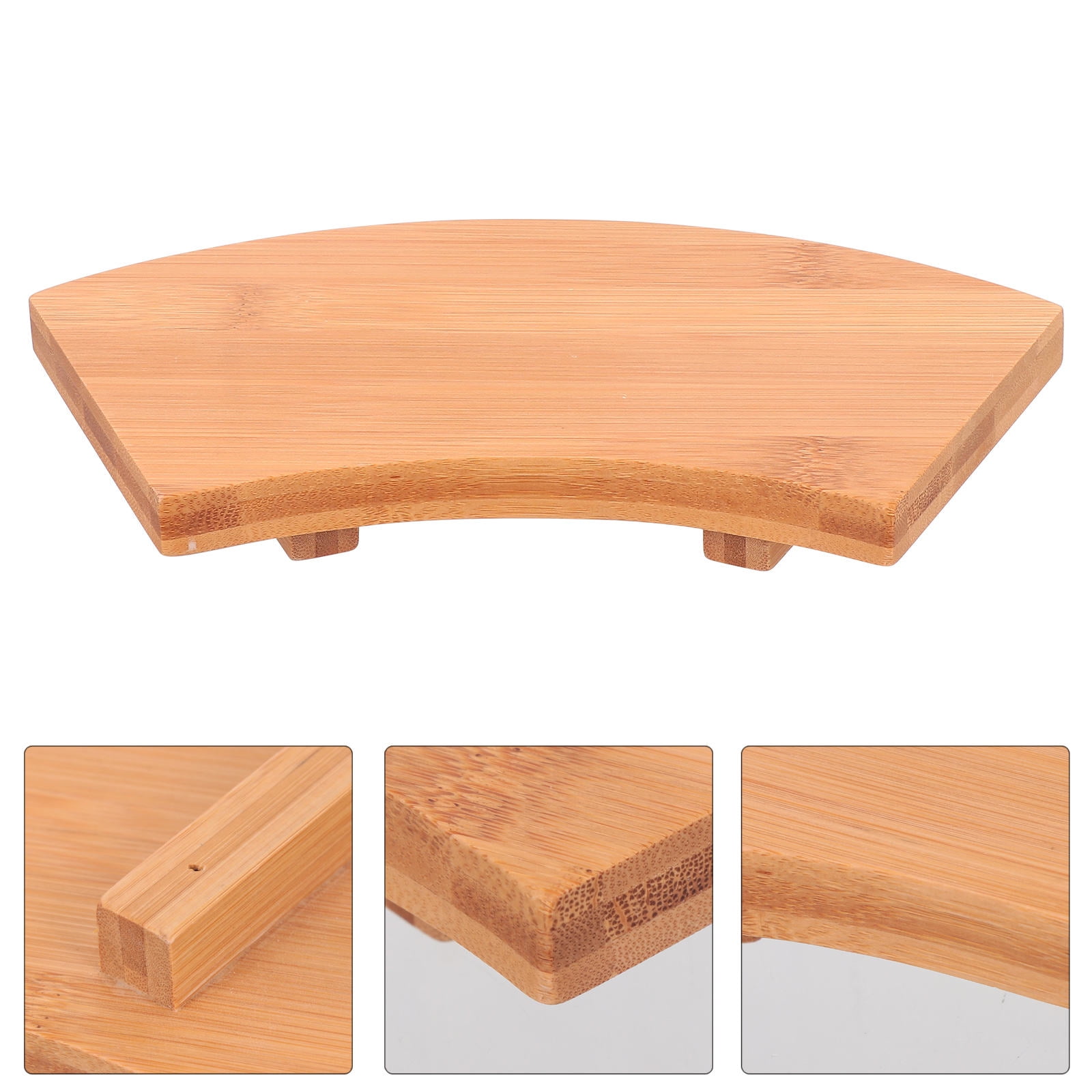 SOPOTUTU Bamboo Sushi Board Log Color Cooks Food Containment 1Pcs 8 ...