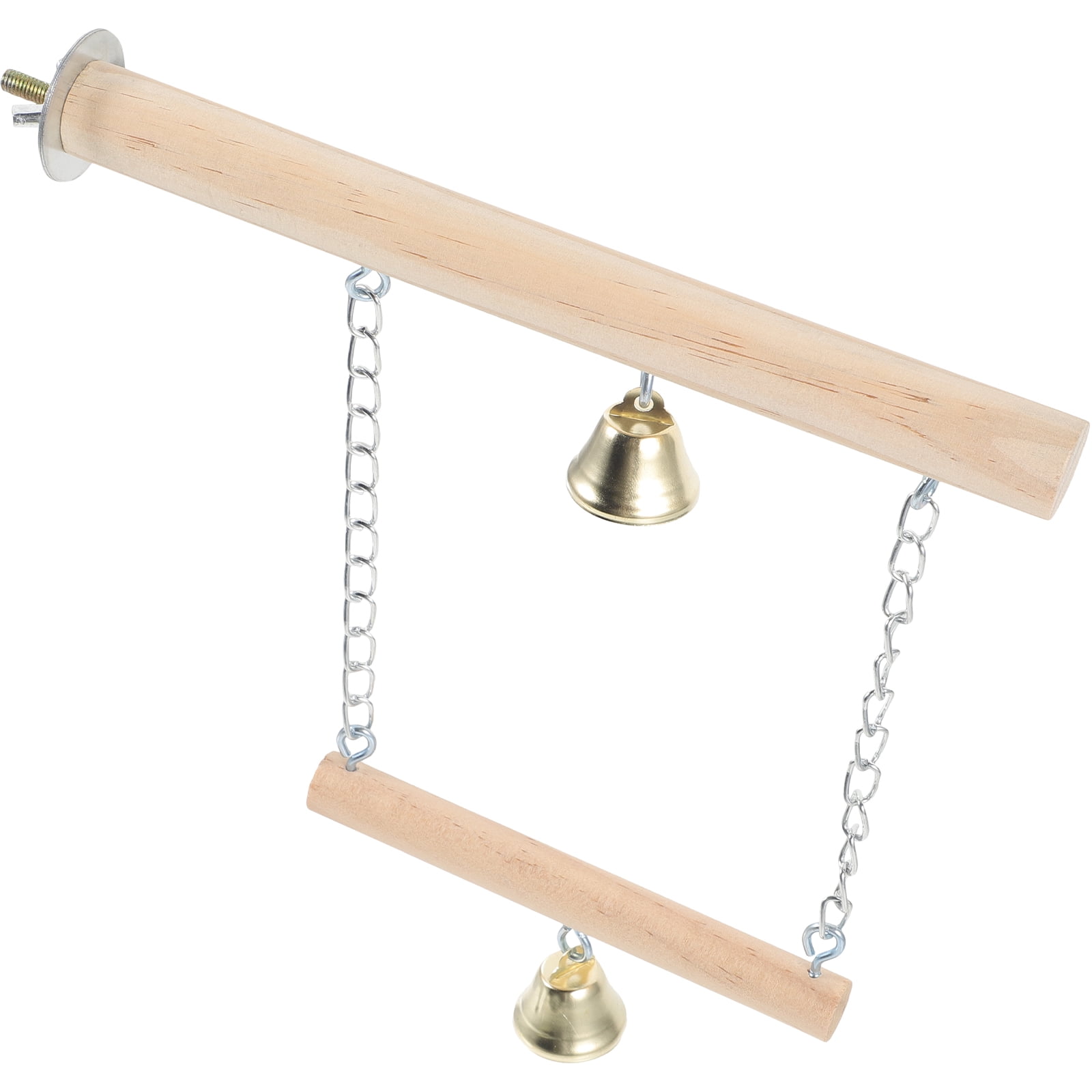HEMOTON 1Set Synthetic Material Bird Swing Toy For Parakeet Cage ...