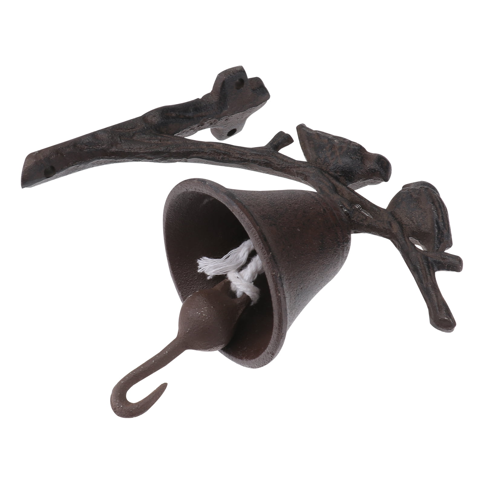 HEMOTON 1pc Cast Iron Door Bell Iron Wall Bell Rustic Style Door ...