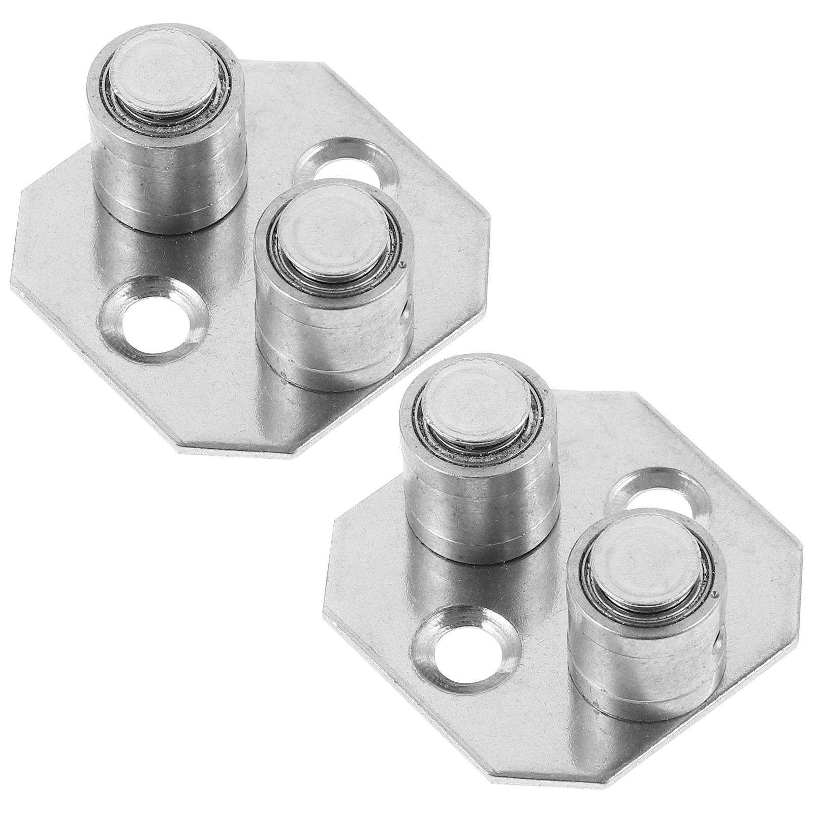 HEMOTON 2 Pcs Barn Door Track Sliding Door Positioner Travel 2.90X2 ...