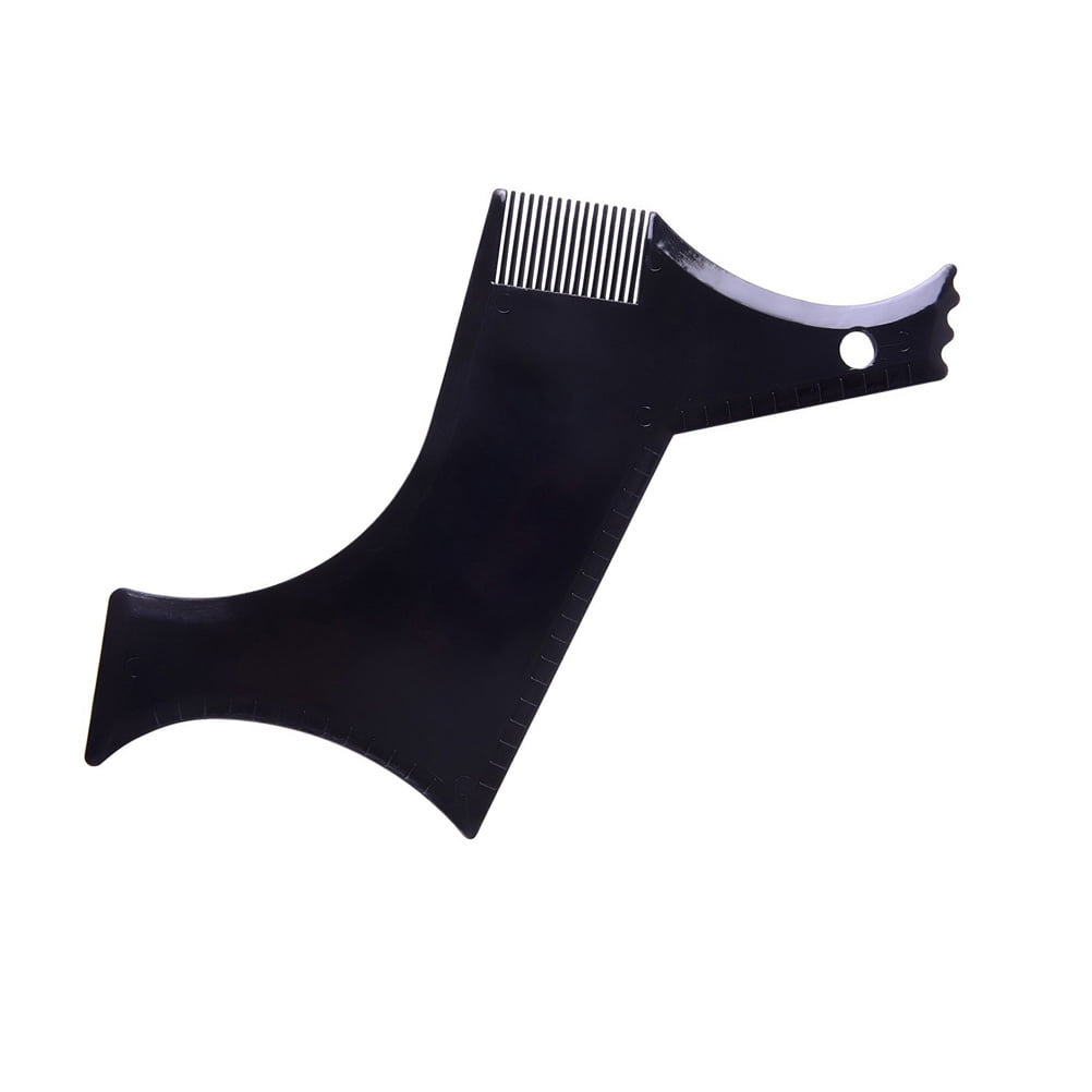 EXHUMKY Beard Combs For Men Black Everyday Use 2Set 7.1x5.5x0.1In ...