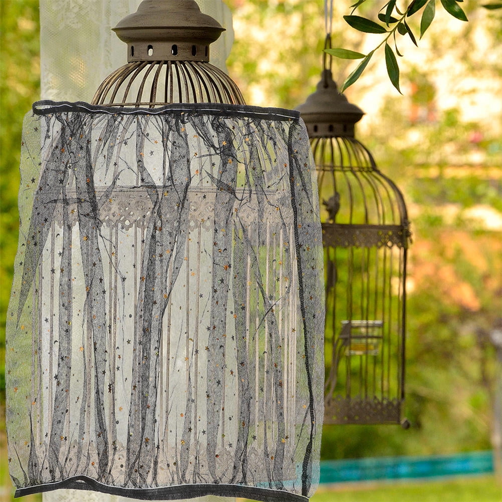 HEMOTON 2 Pcs Bird Food Netting Parrot Cage Cover Aviary Birdcage Mesh ...