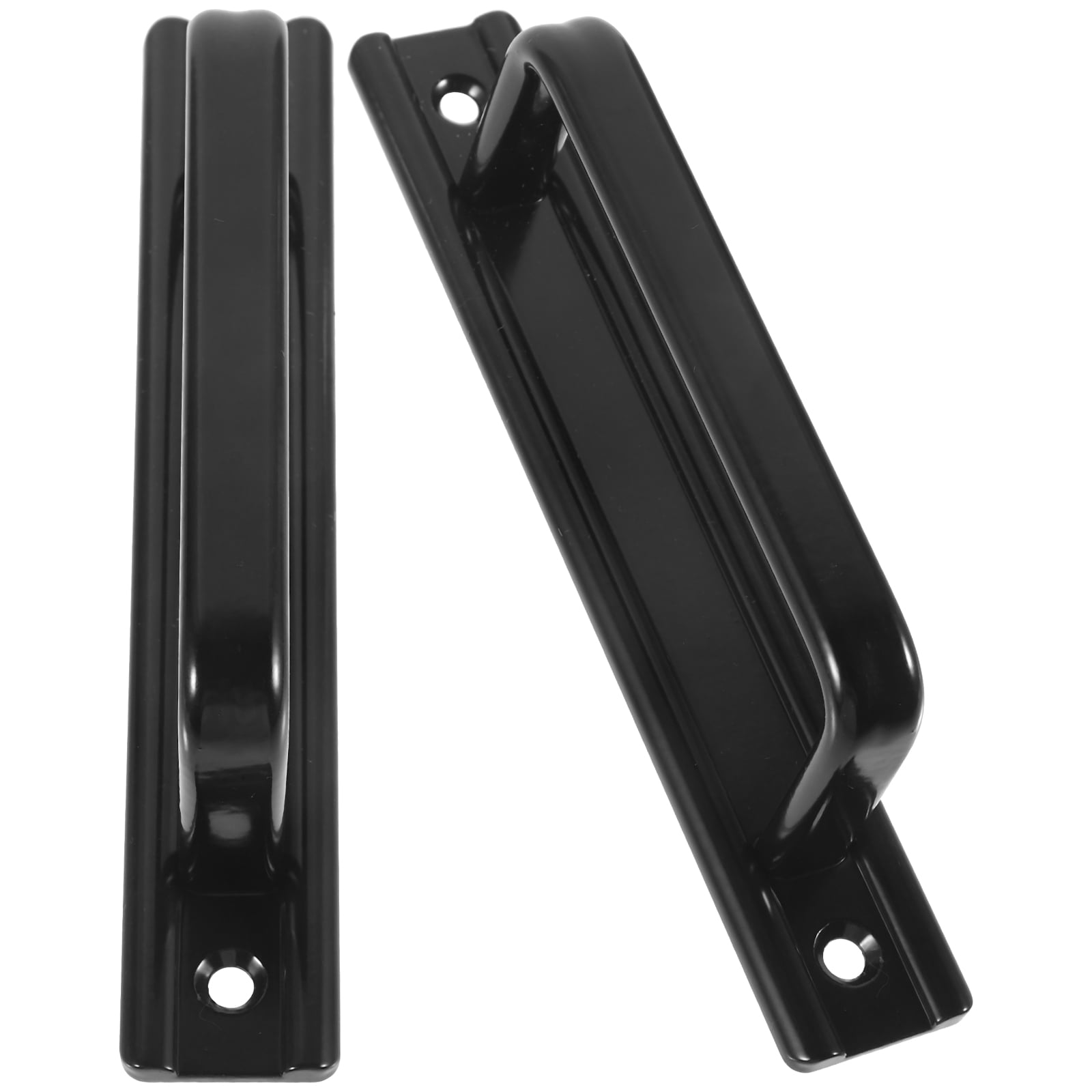 HEMOTON 2-Pack Cabinet Door Handles Pulls for Glass, Seamless ...