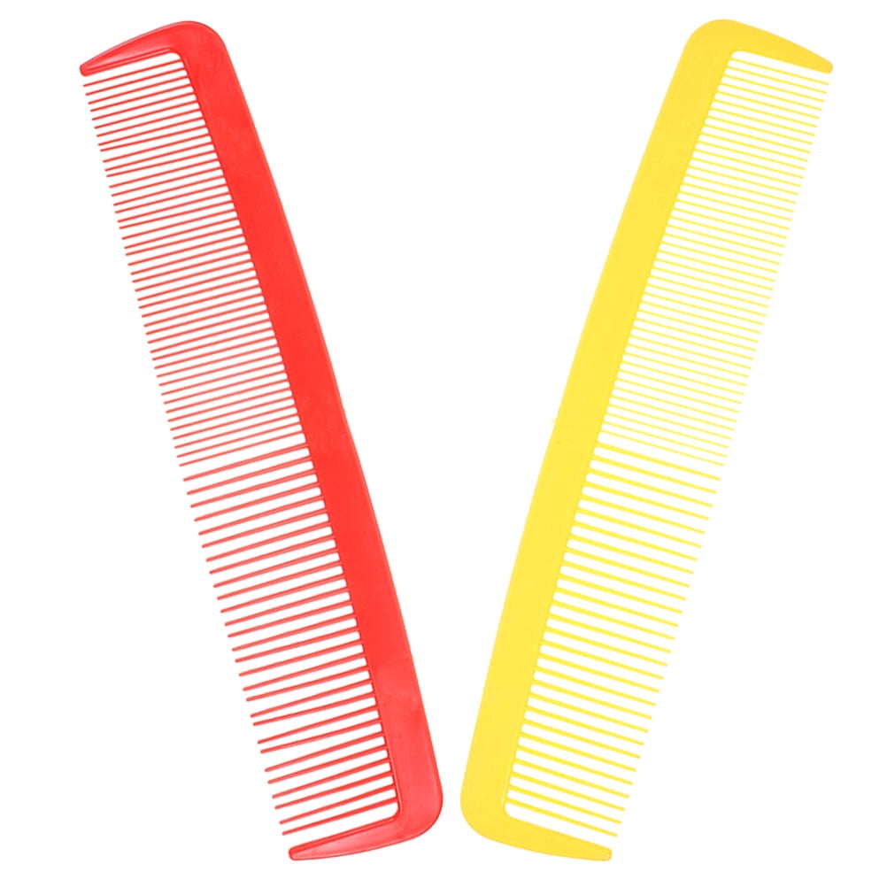 HEMOTON 2 Pcs Detangle Big Comb Prop Man Miss 37.60X7.50X0.30CM ...