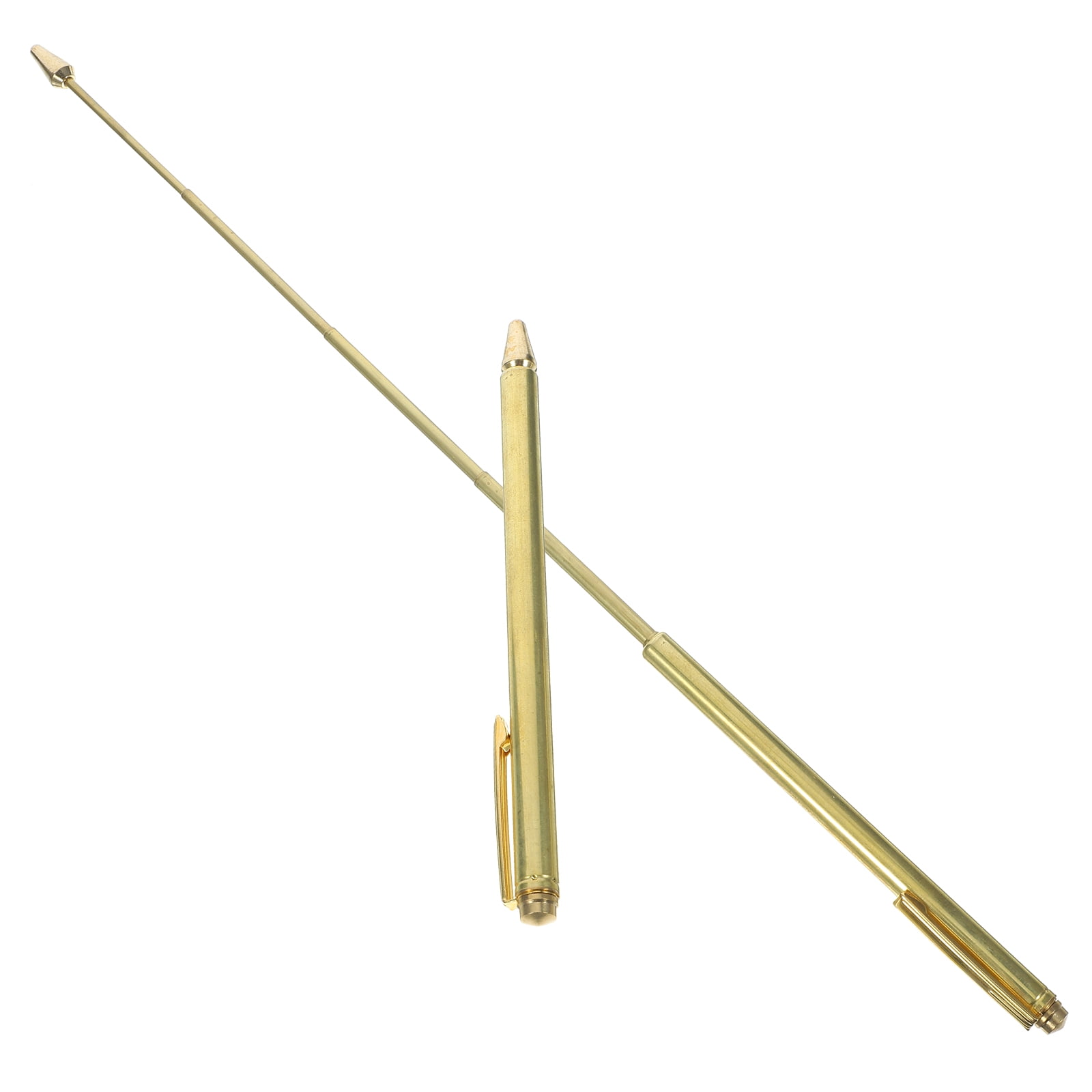 HEMOTON 2 Pcs Dowsing Rods Spiritual Use Stainless Ruler - Walmart.com