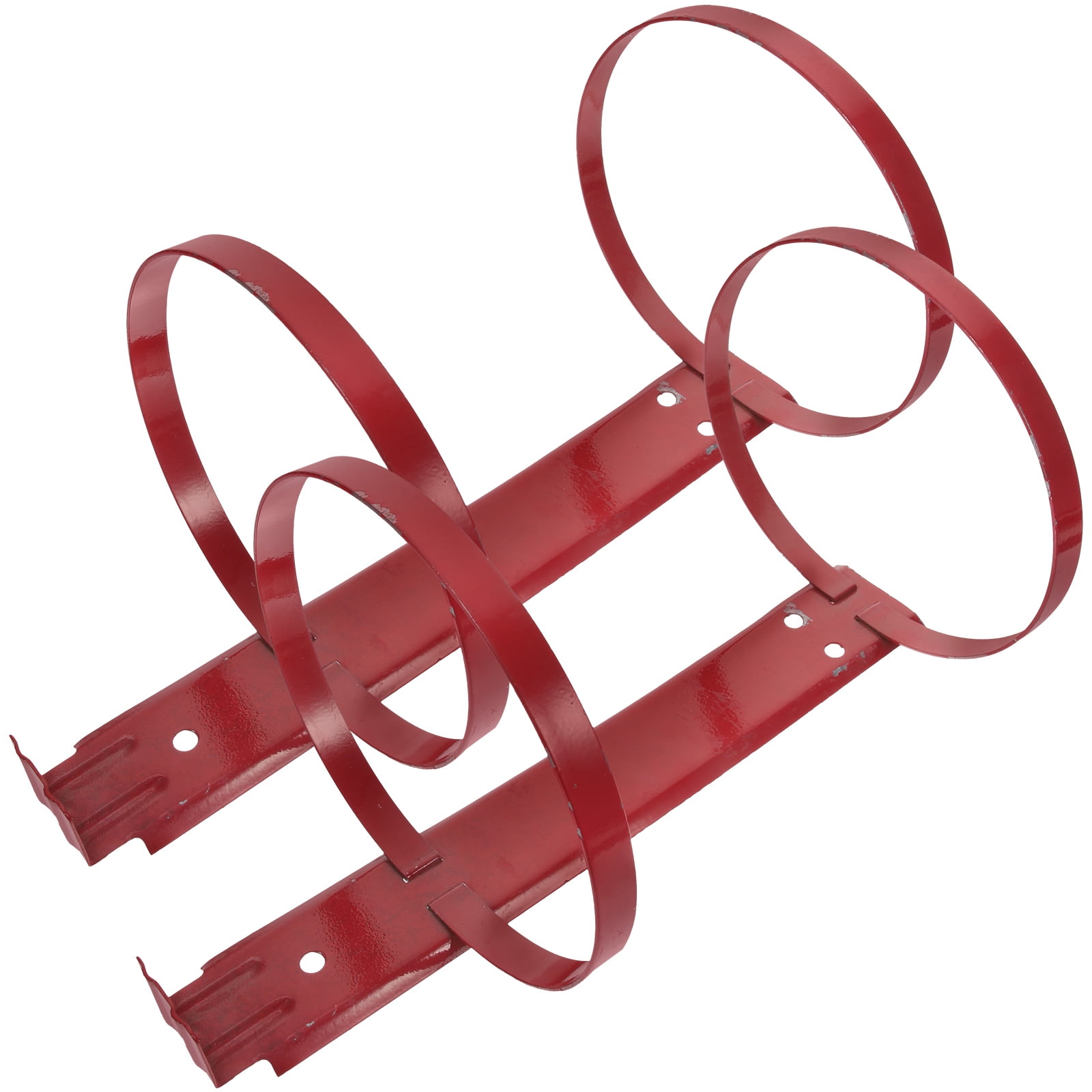 SOPOTUTU Red Heavy Duty Fire Extinguisher Hanger Bracket 2pcs Easy ...